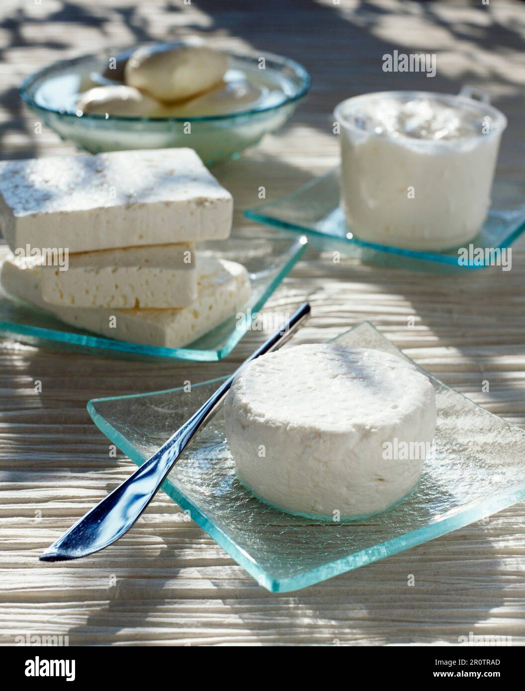 Quark cheeses hi-res stock photography and images - Alamy