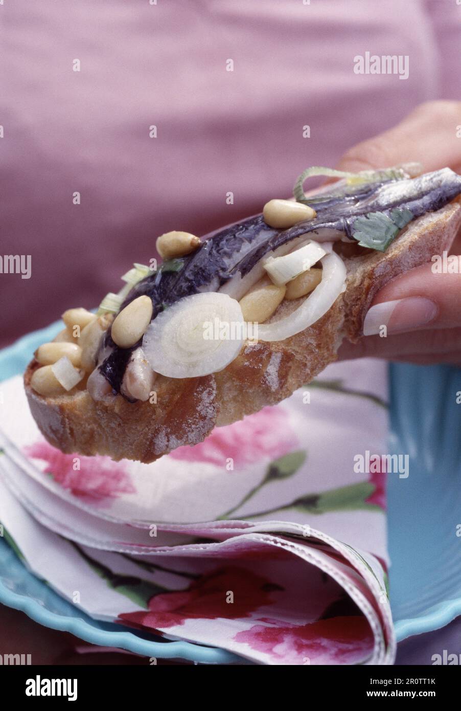 Sardine platter hi-res stock photography and images - Alamy