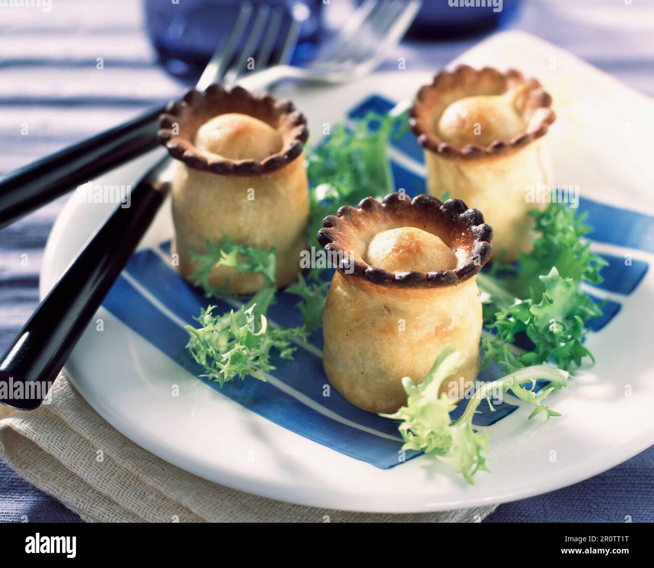 Small patés from Pézenas Stock Photo - Alamy