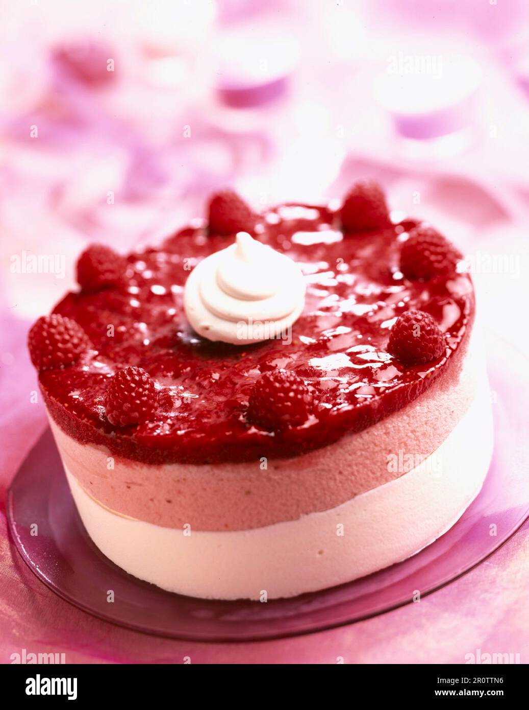 red fruit ice cream Stock Photo - Alamy