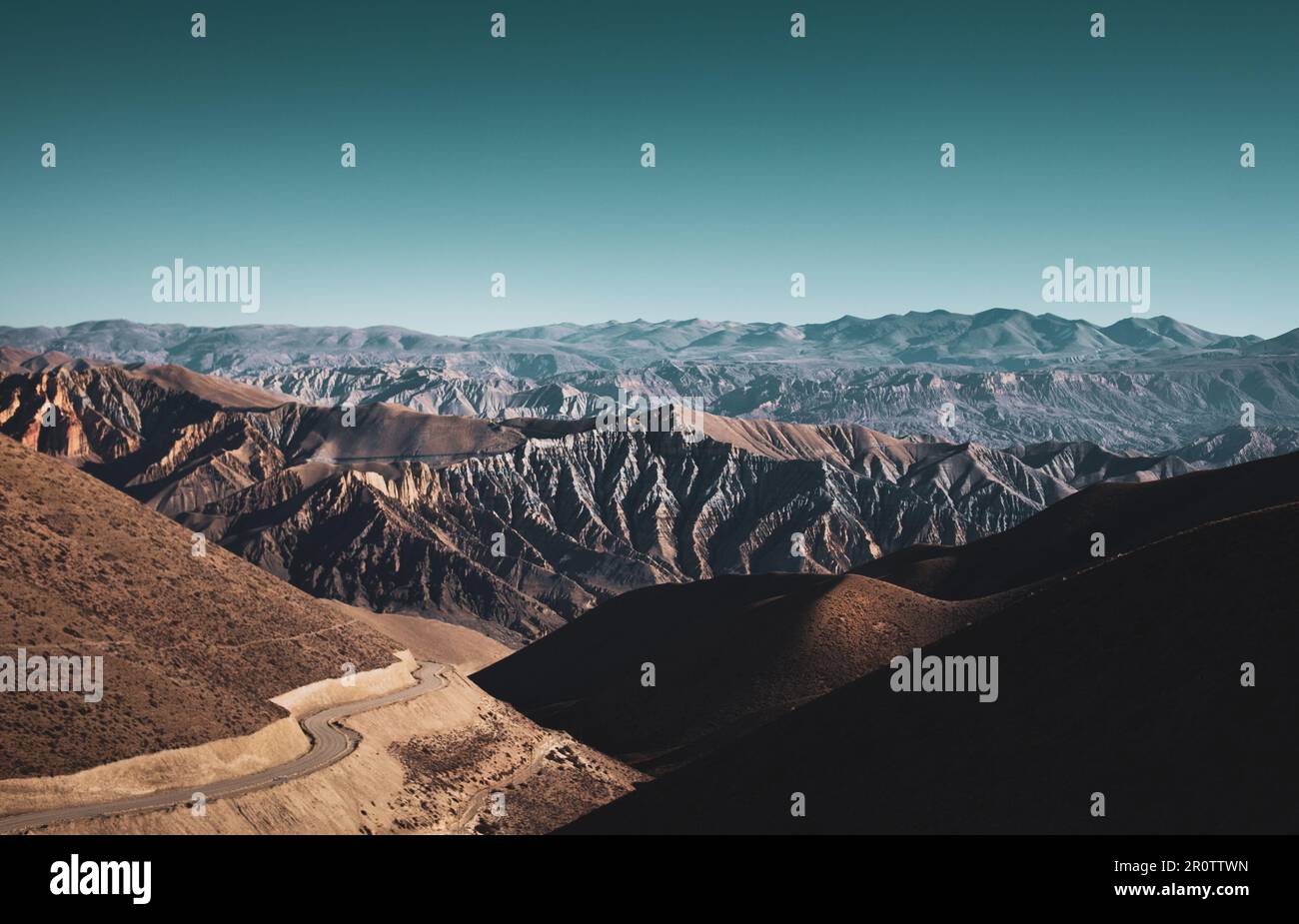 Landscape of Mustang, Nepal Stock Photo - Alamy