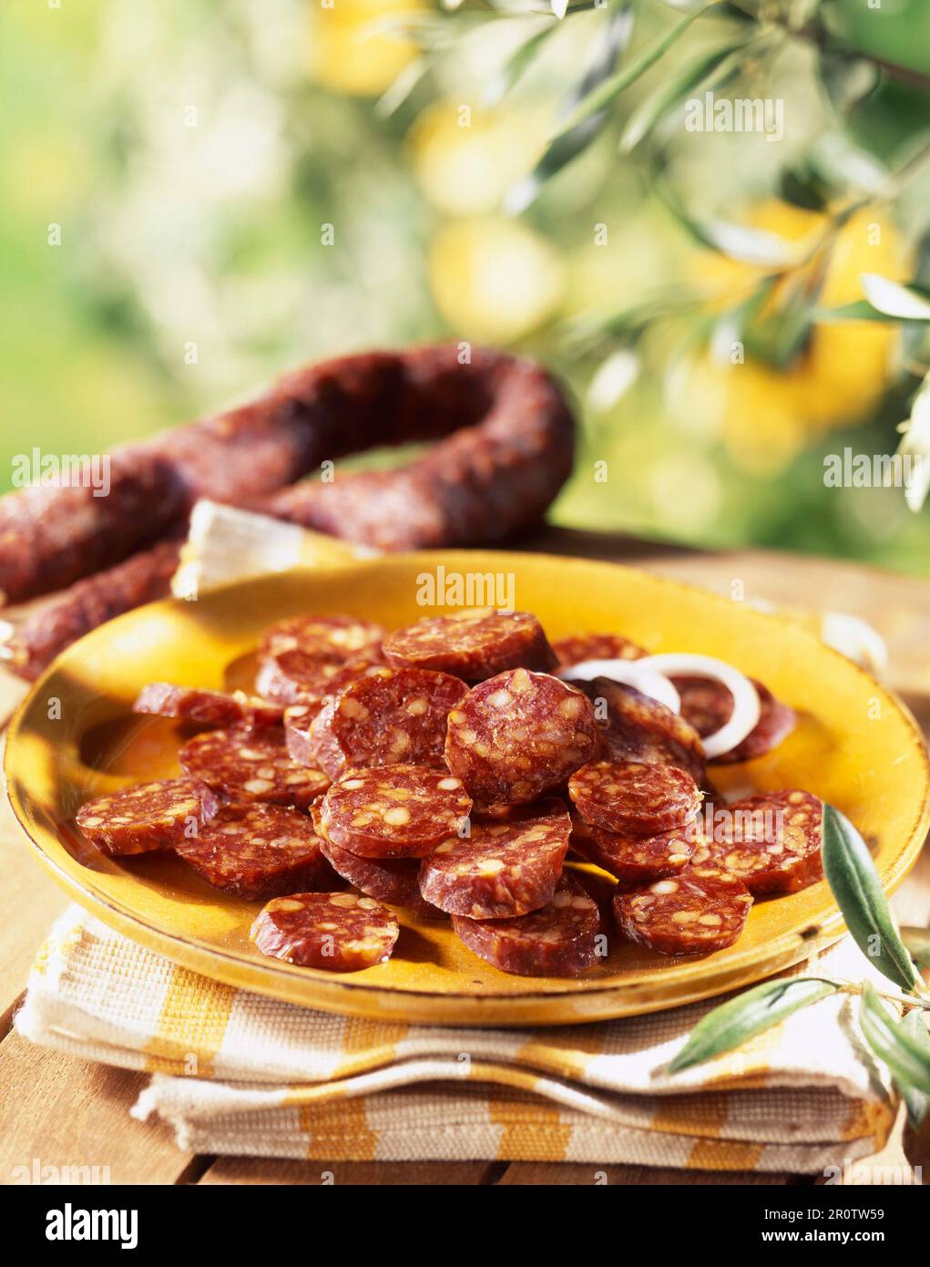 Chorizo ring hi-res stock photography and images - Alamy