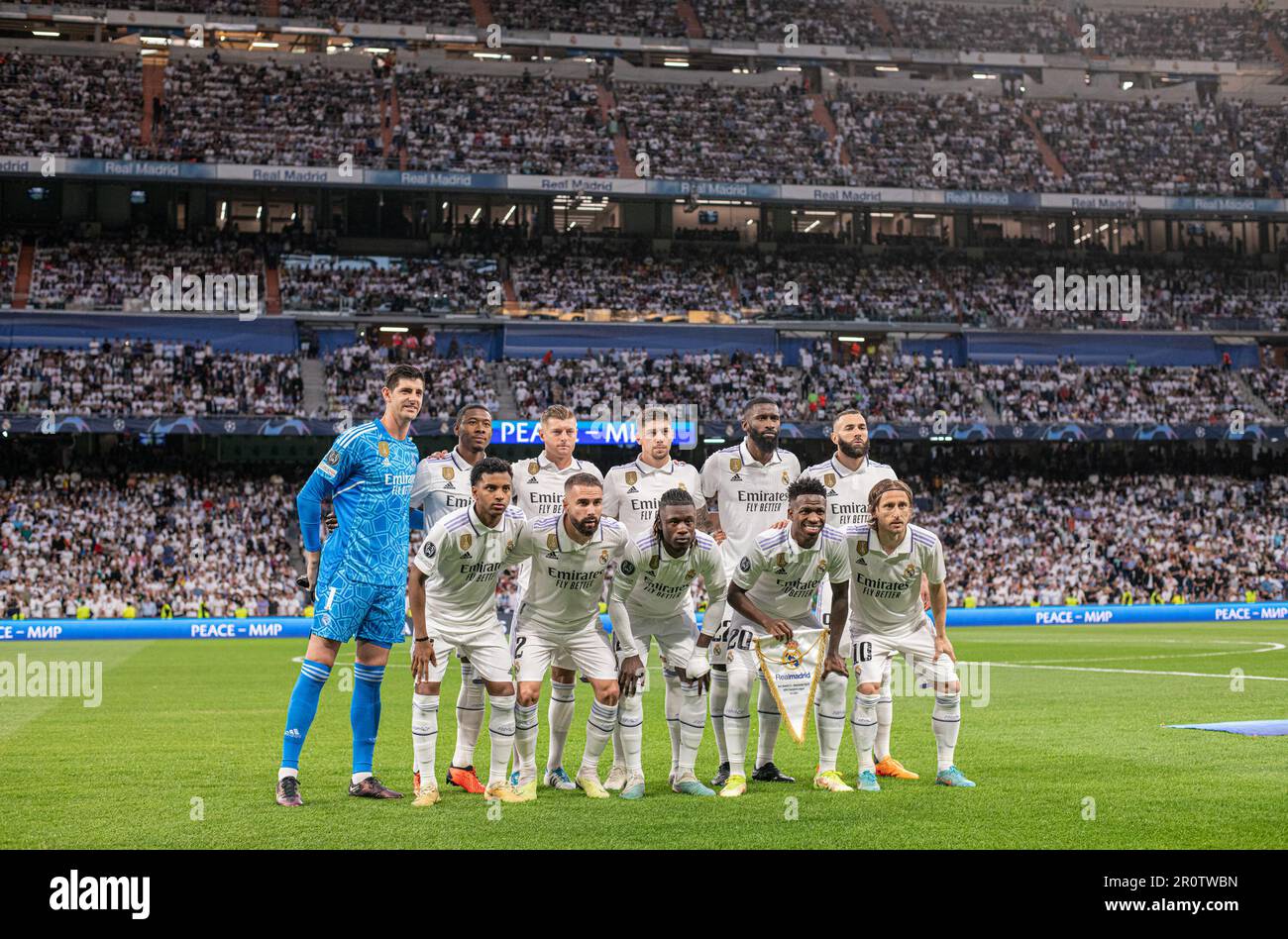 Madrid, Spain. 9th May 2023; Santiago Bernabeu Stadium, Madrid, Spain ...