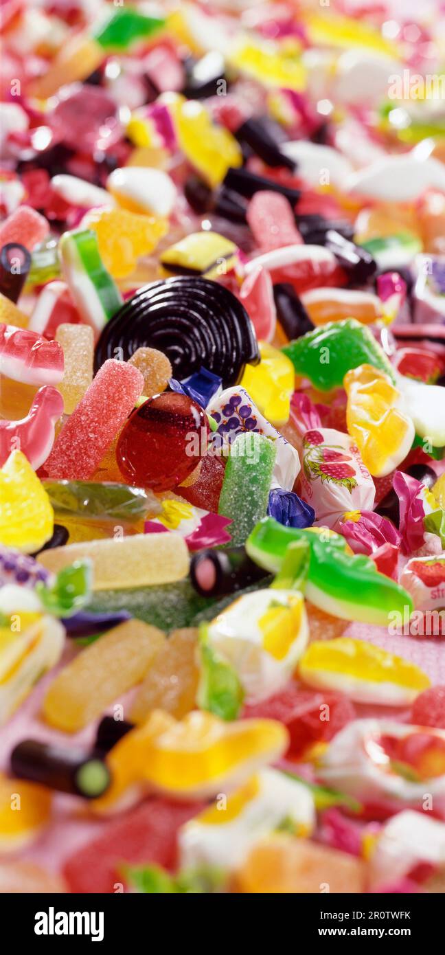 Selection of sweets Stock Photo - Alamy