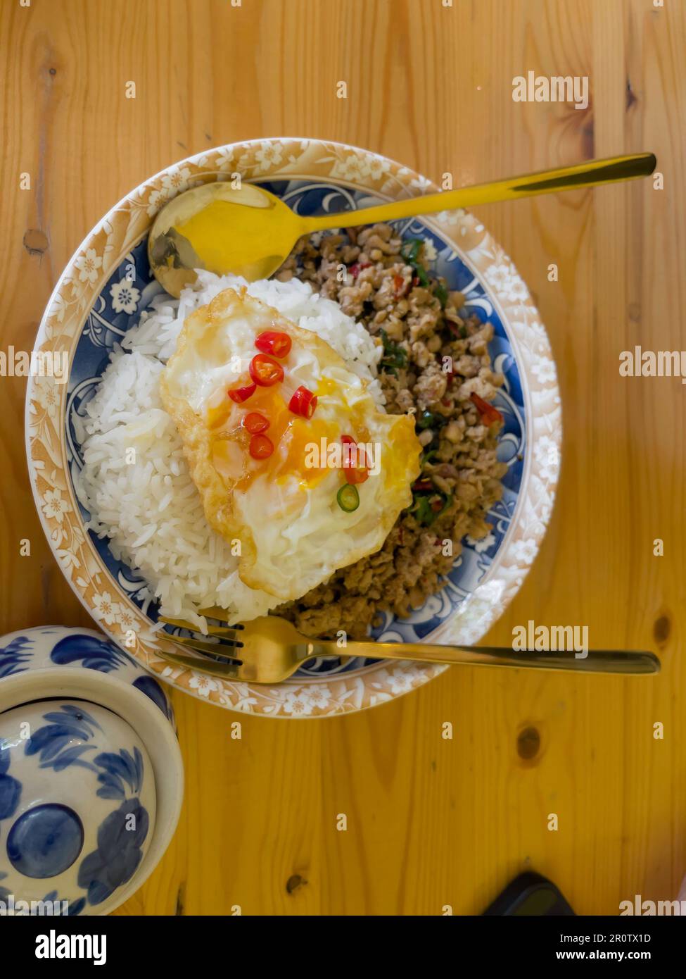Breakfast street food in Thailand, stock photo Stock Photo - Alamy