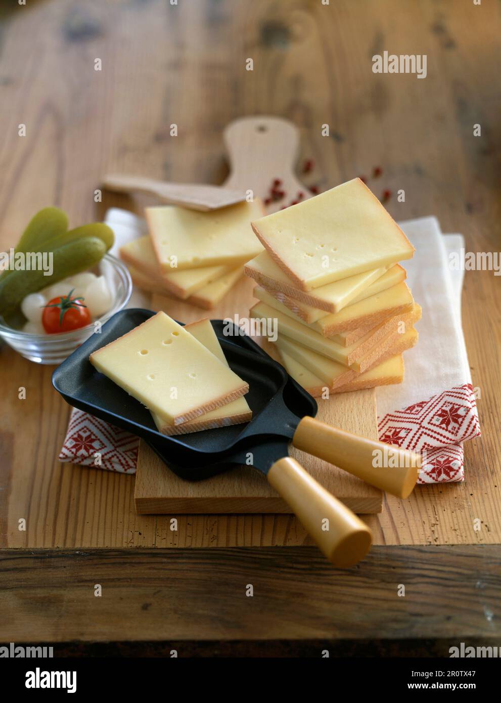 Raclette utensil hi-res stock photography and images - Alamy
