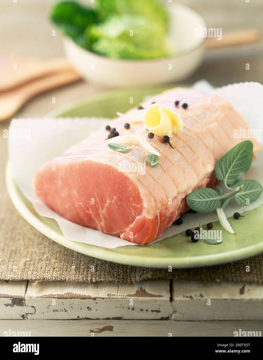 Joint of pork Stock Photo - Alamy