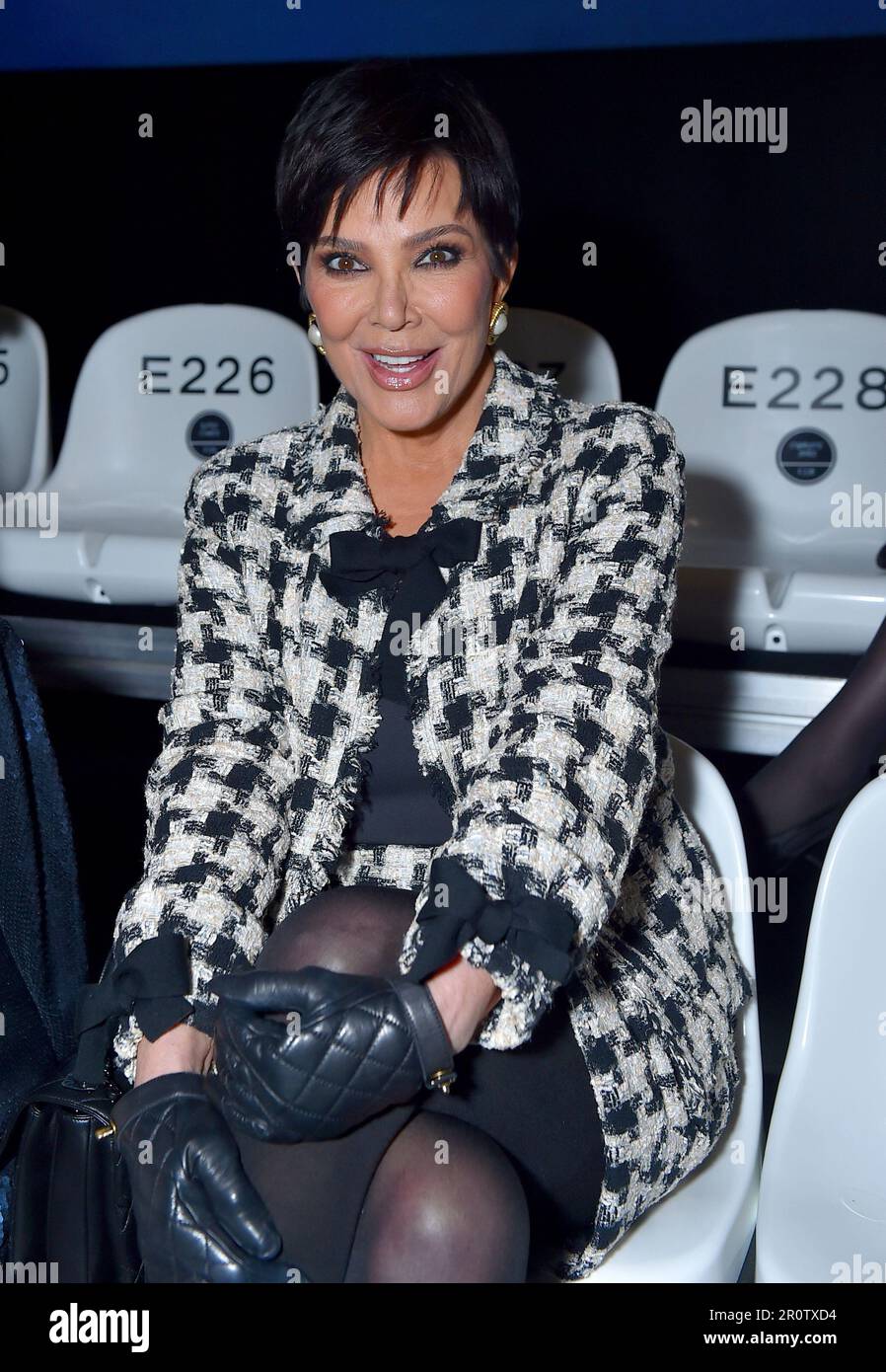 Kris Jenner attends the Chanel Cruise 2023/2024 Fashion Show on Tuesday ...