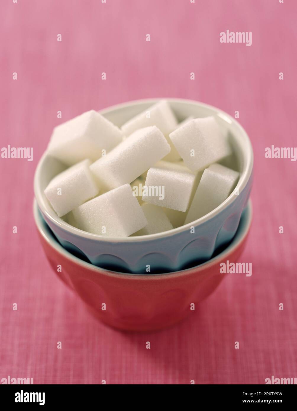 white sugar lumps Stock Photo - Alamy