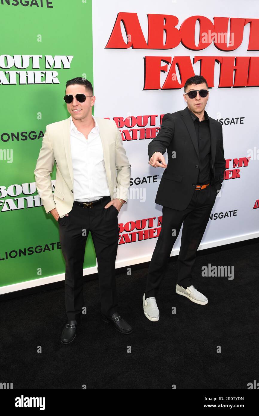 New York, USA. 09th May, 2023. Jojo Scarlotta and Nicky Scarlotta ...