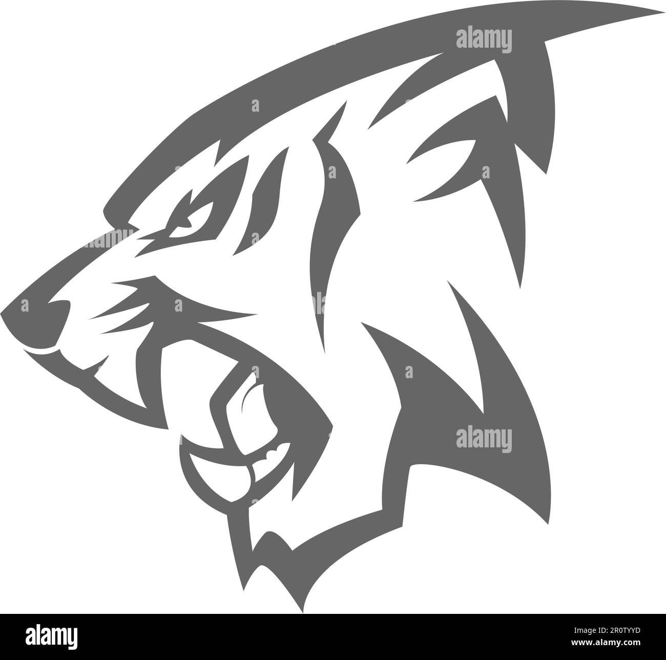 Tiger logo icon design illustration Stock Vector Image & Art - Alamy