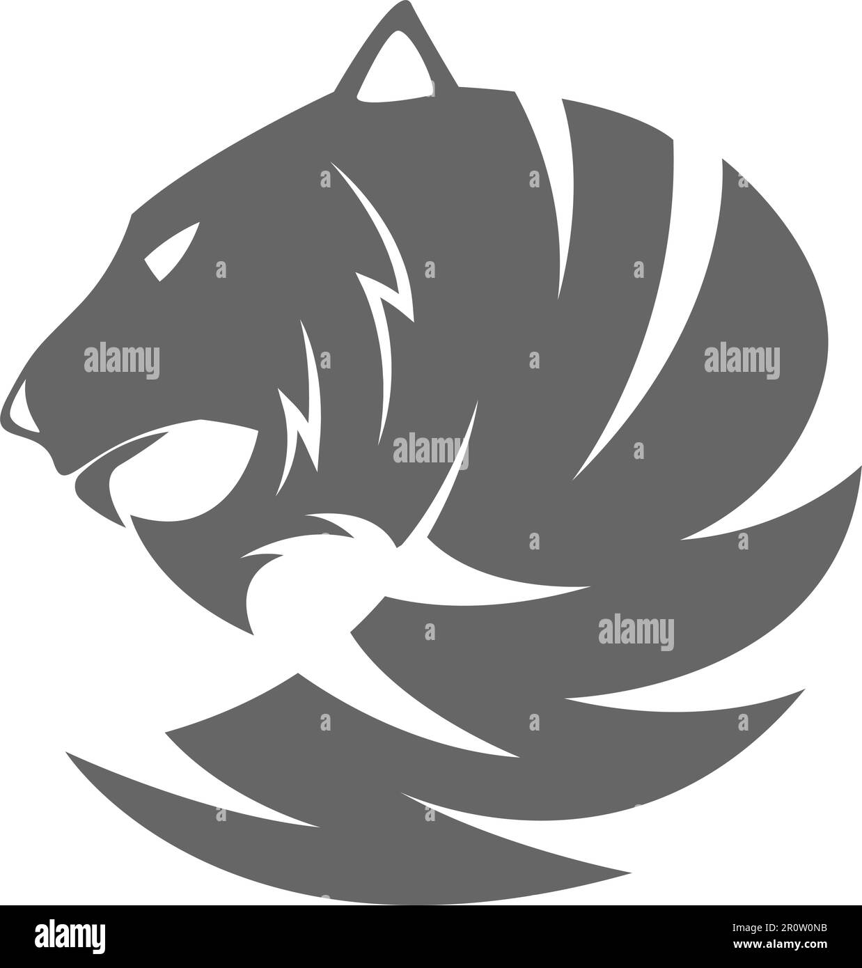 Tiger logo icon design illustration Stock Vector Image & Art - Alamy