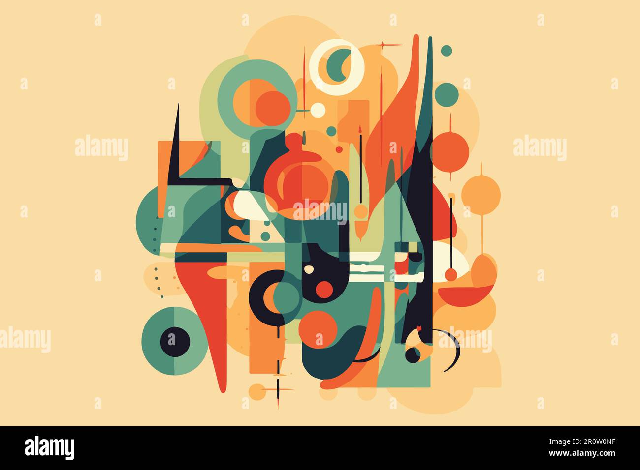 Abstract shape background vector design Stock Vector Image & Art - Alamy