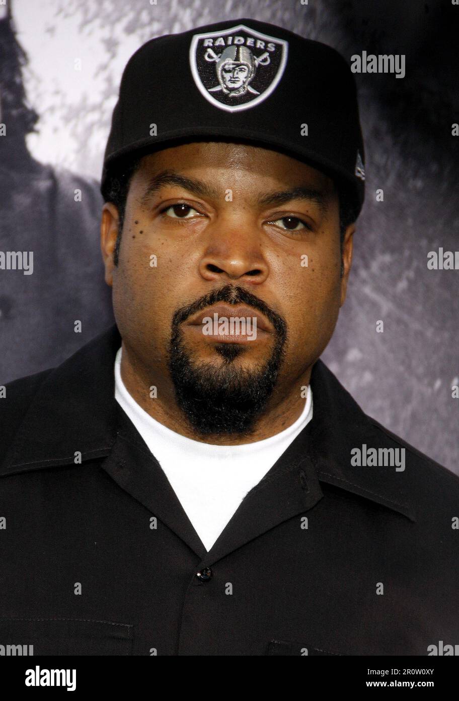 Ice Cube at the Los Angeles premiere of 'Straight Outta Compton' held ...