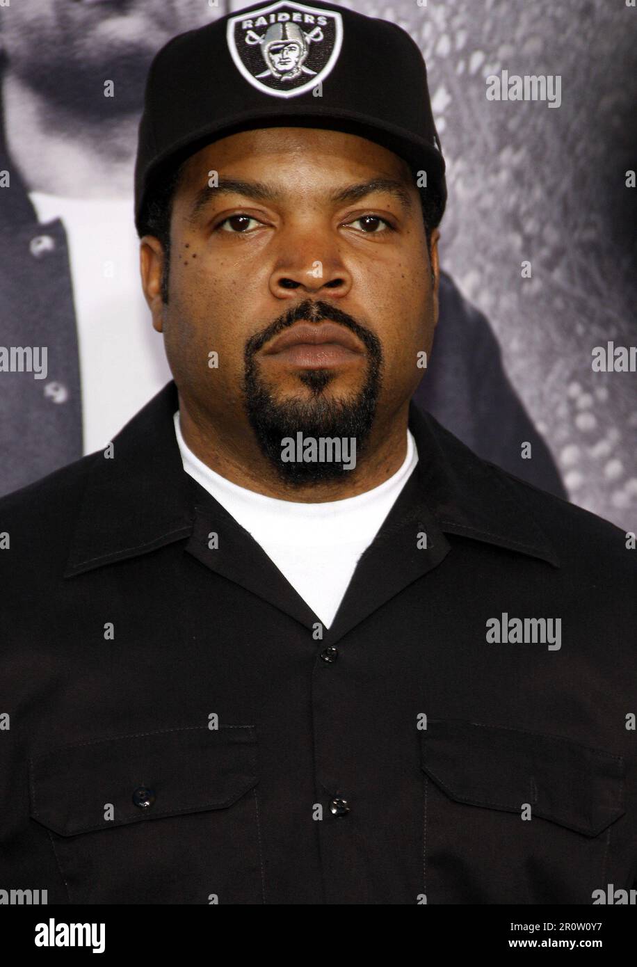 Ice Cube at the Los Angeles premiere of 'Straight Outta Compton' held ...
