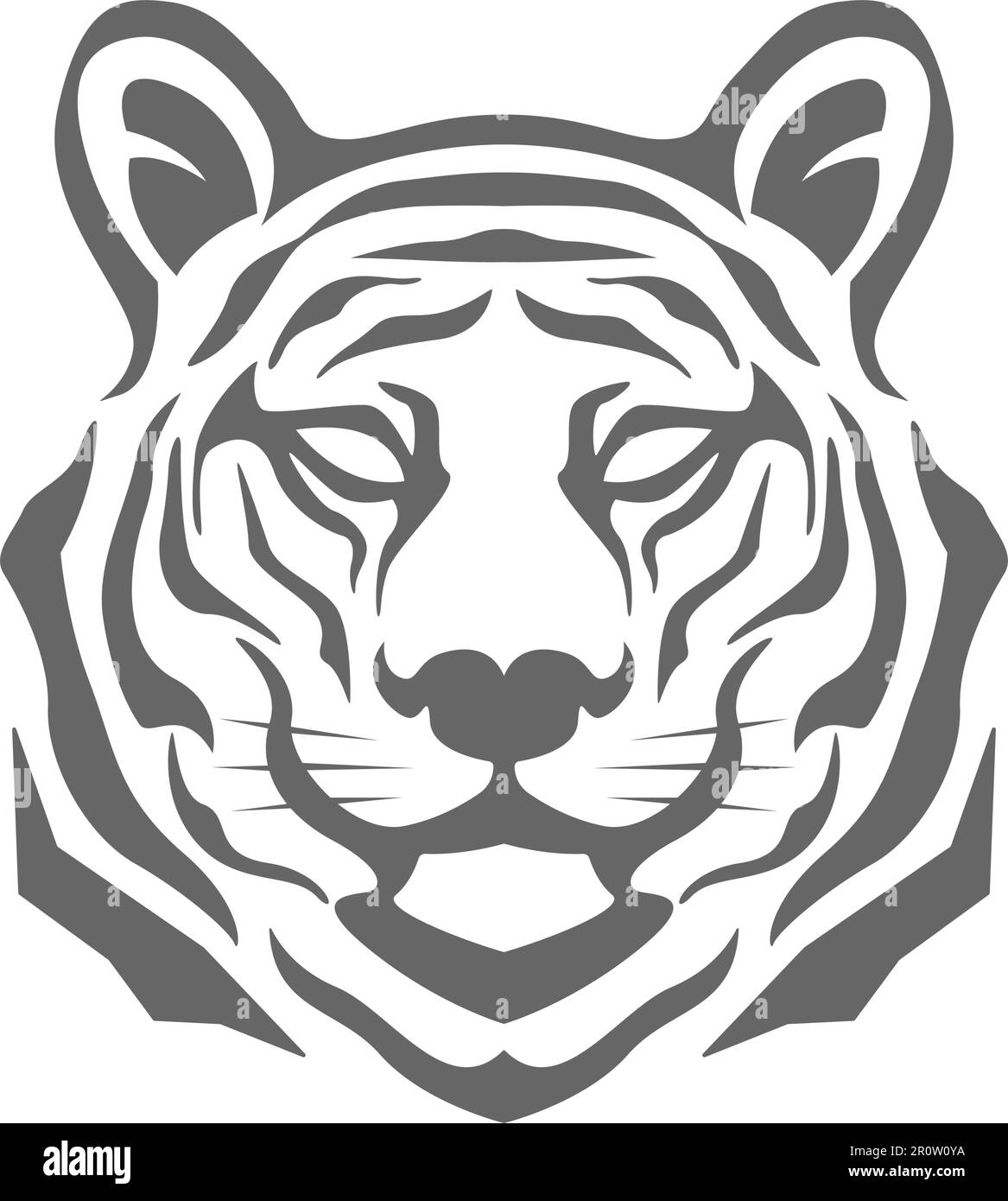 Tiger logo icon design illustration Stock Vector Image & Art - Alamy