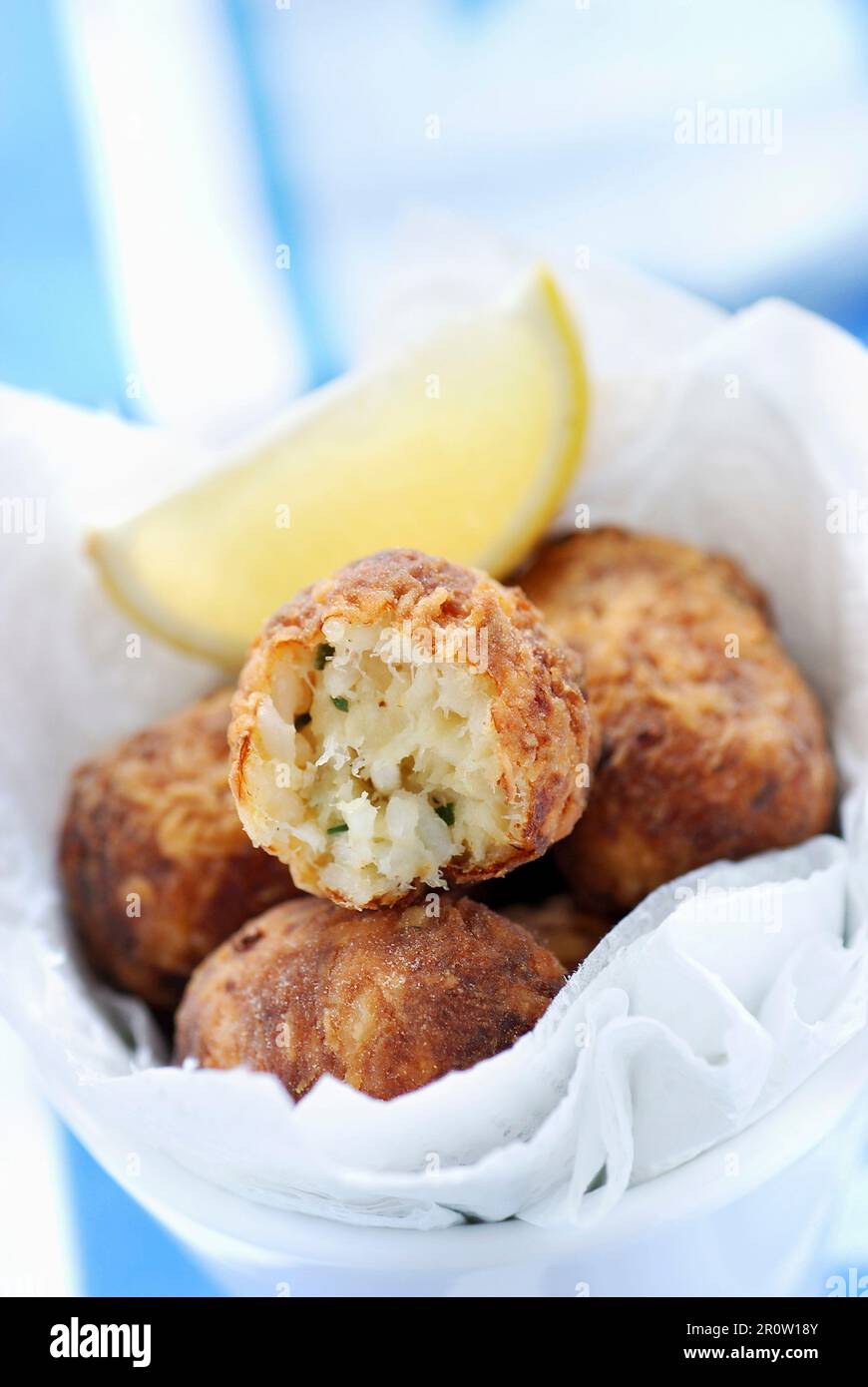 Closeup potato croquettes on hi-res stock photography and images - Alamy