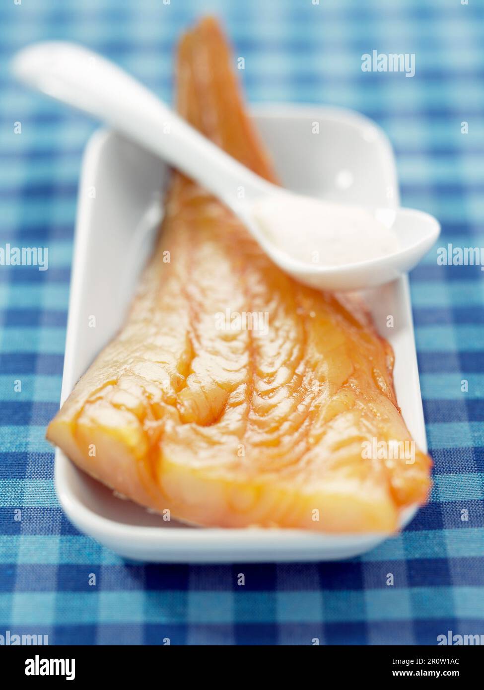 Haddock à la charentaise Stock Photo - Alamy