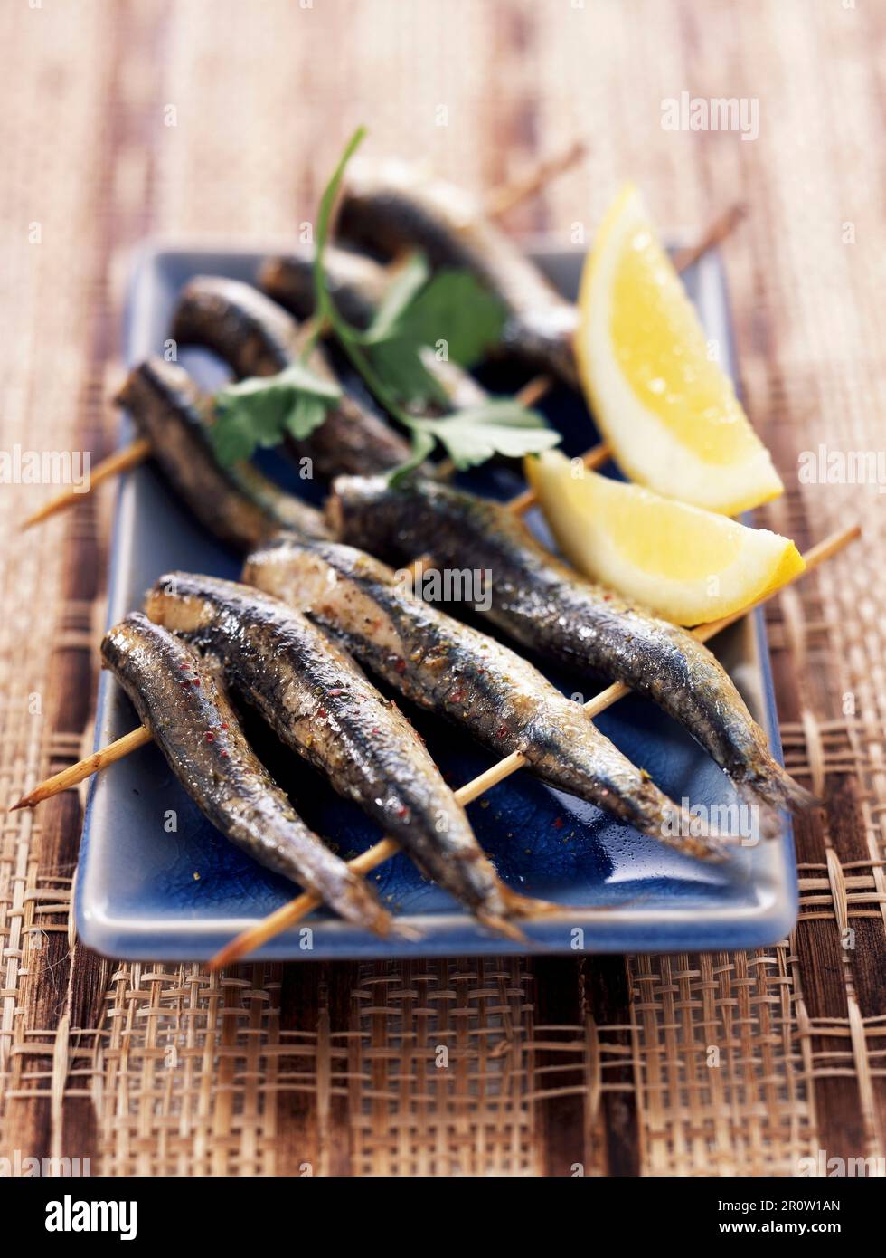 Fish brochettes hi-res stock photography and images - Alamy