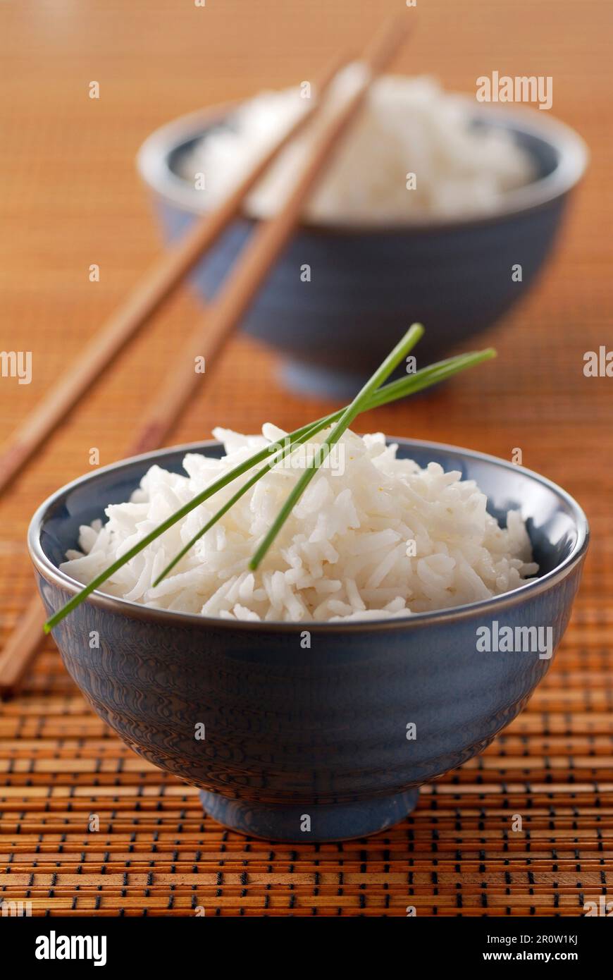 Bowls of rice Stock Photo - Alamy