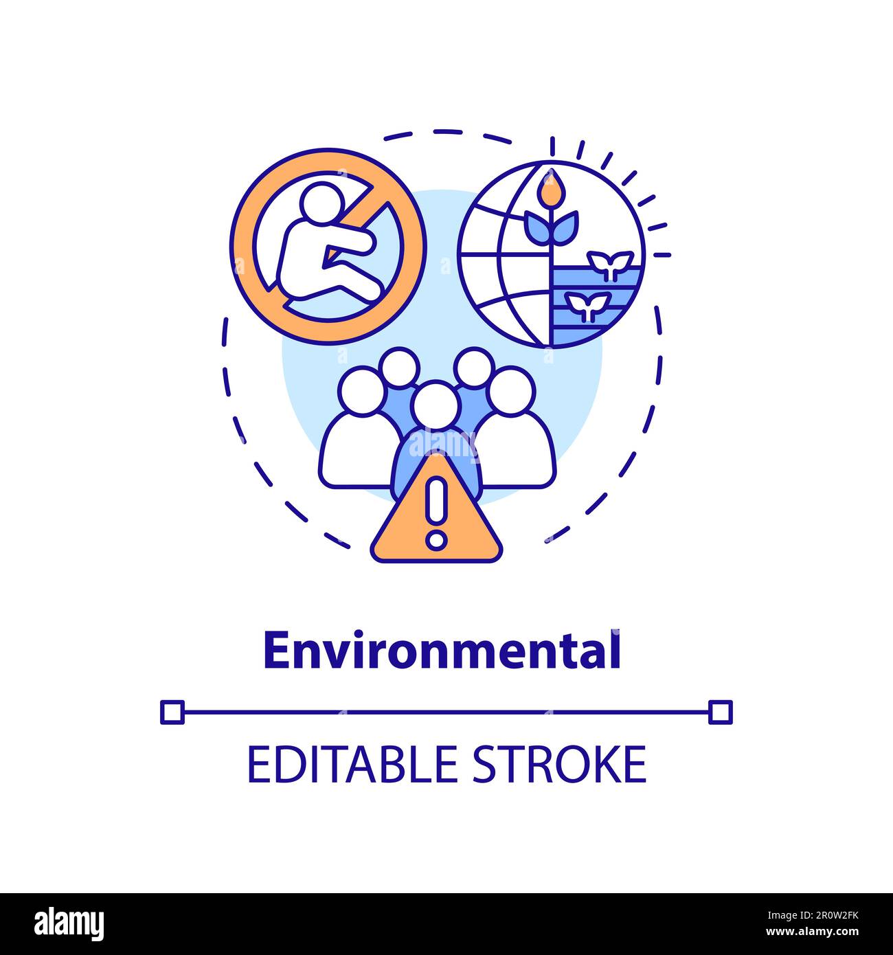 Environmental concept icon Stock Vector Image & Art - Alamy