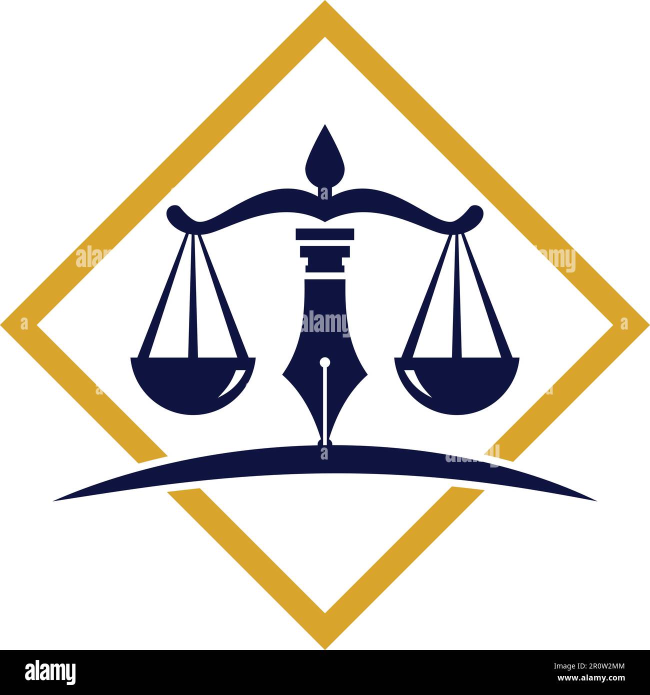 justice lawyer logo and modern design concept Stock Vector Image & Art ...