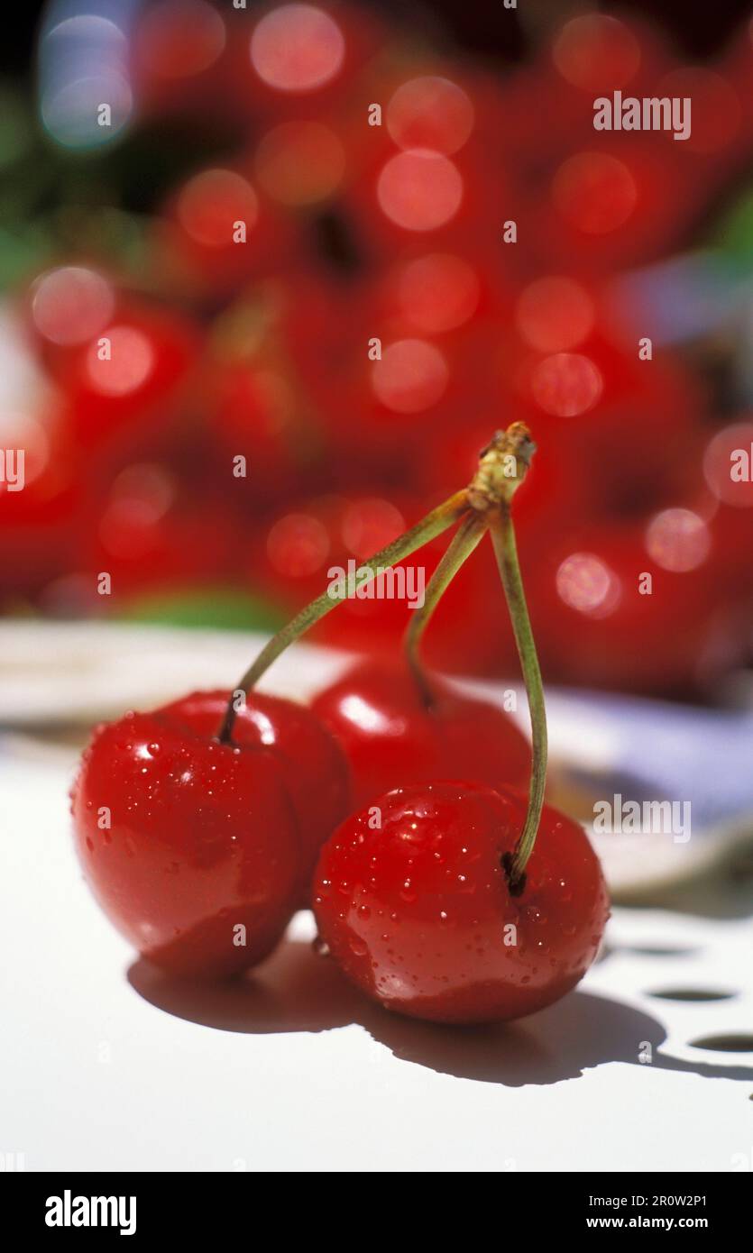 Dripping cherries hi-res stock photography and images - Alamy