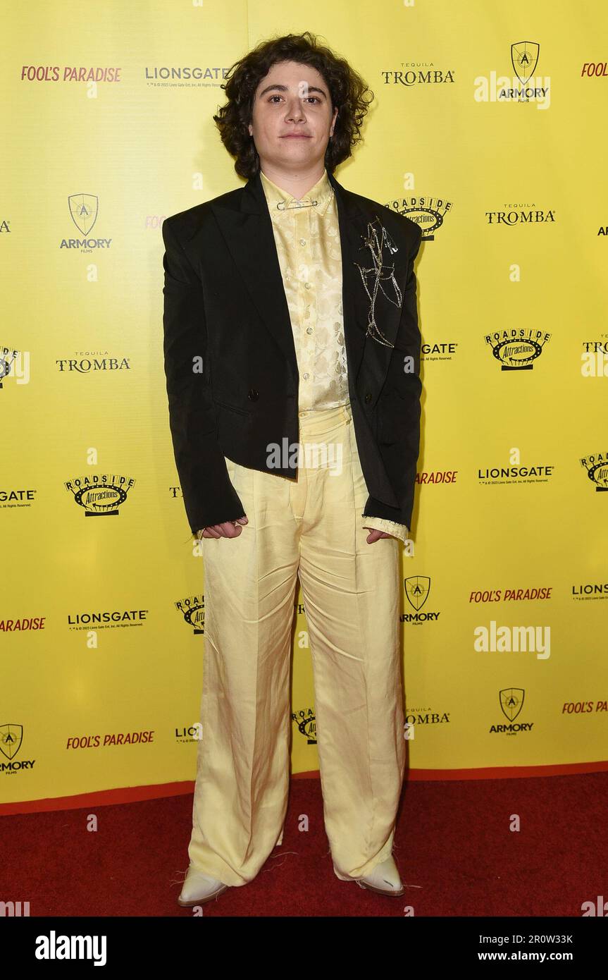 Austin Zajur arrives at the premiere of "Fool's Paradise" on Tuesday ...