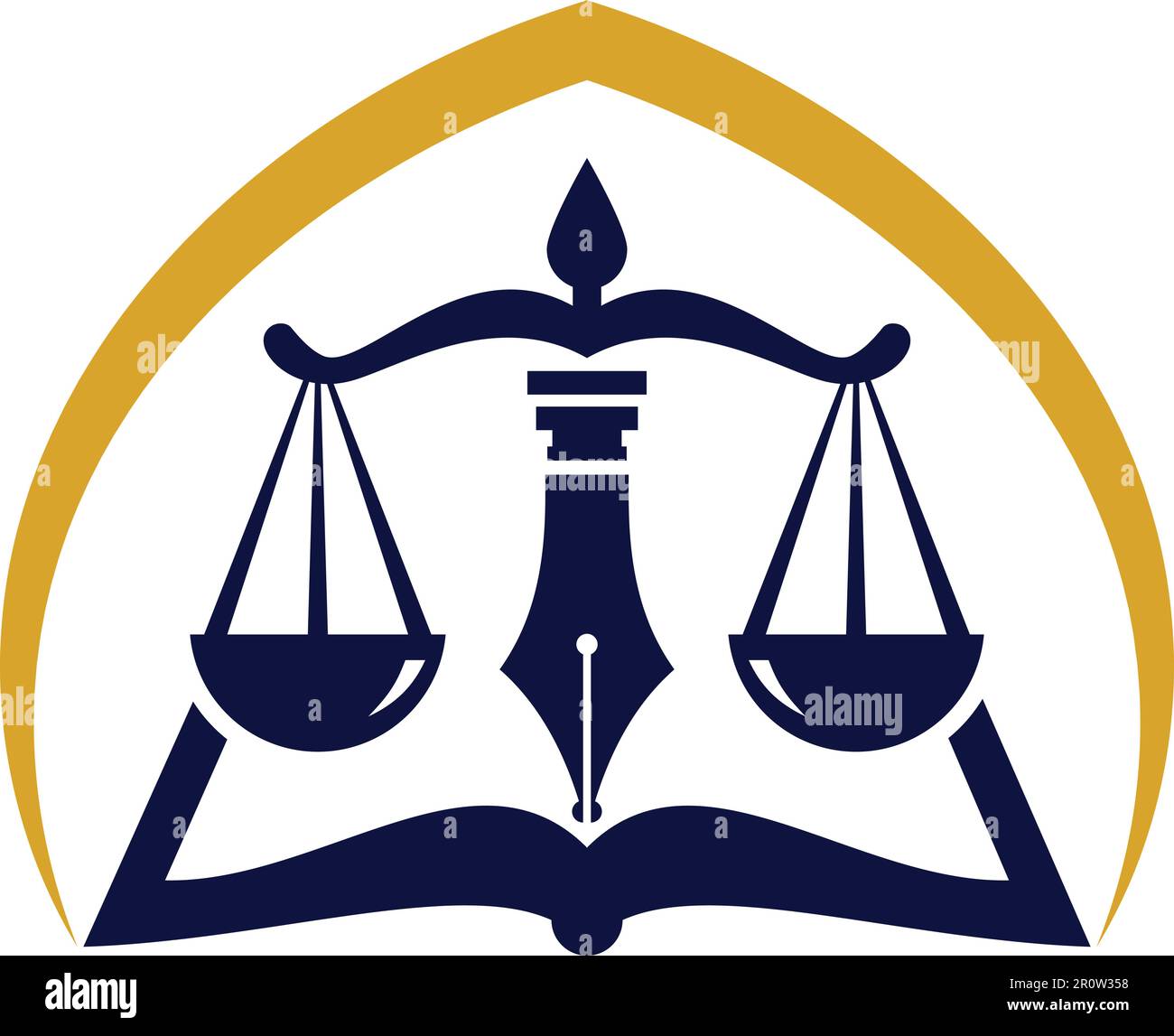 a gorgeous and modern lawyer logo design Stock Vector Image & Art - Alamy