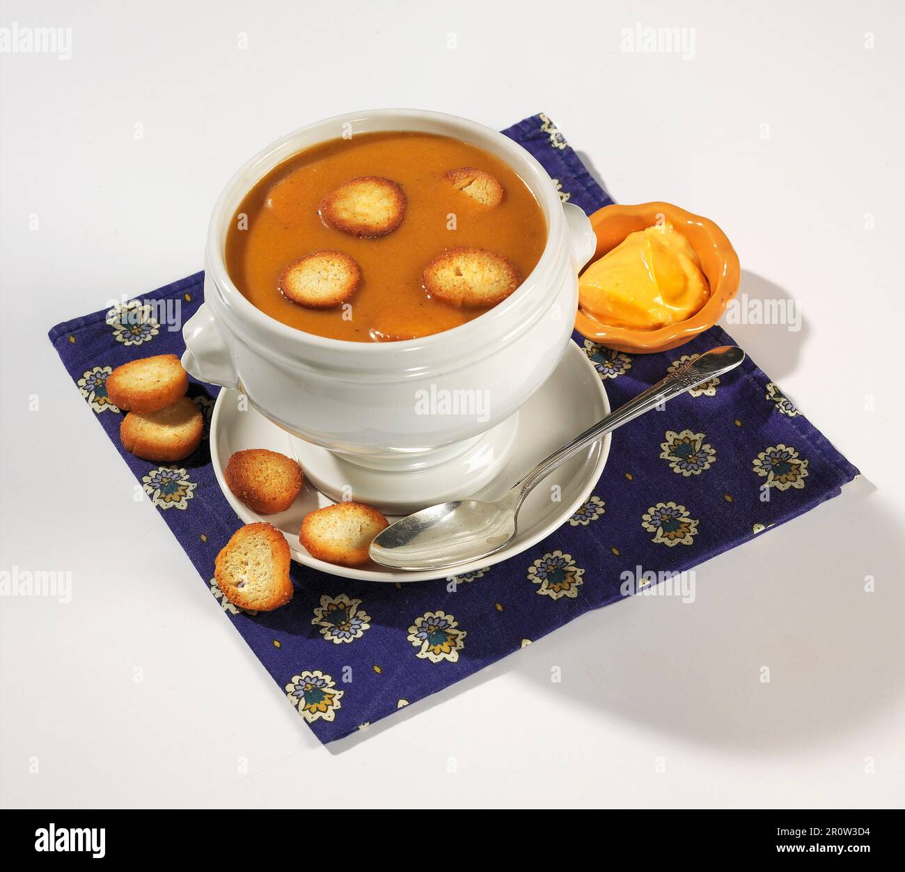 Chip with mayonnaise cut out hi-res stock photography and images - Alamy