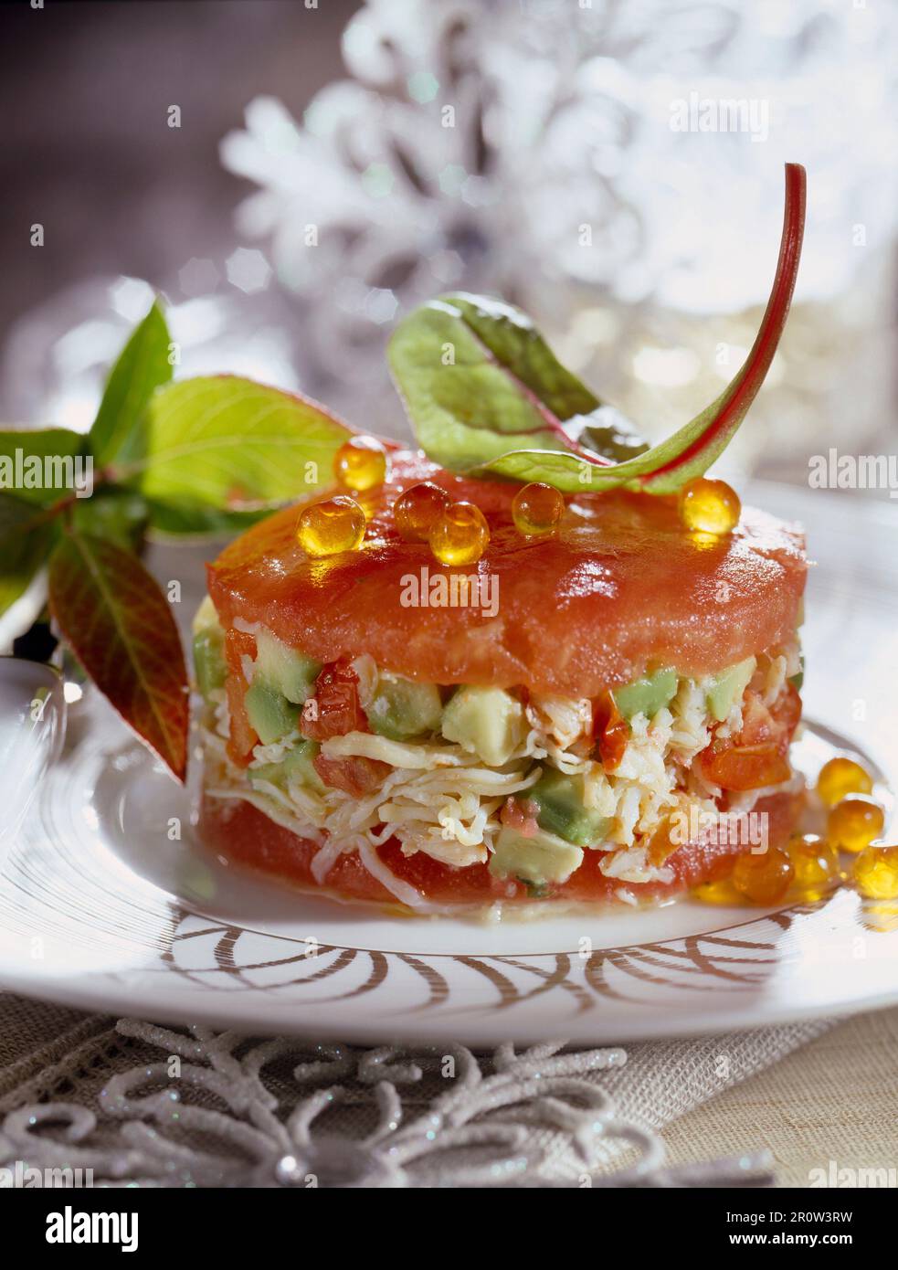 Timbale of crab hi-res stock photography and images - Alamy