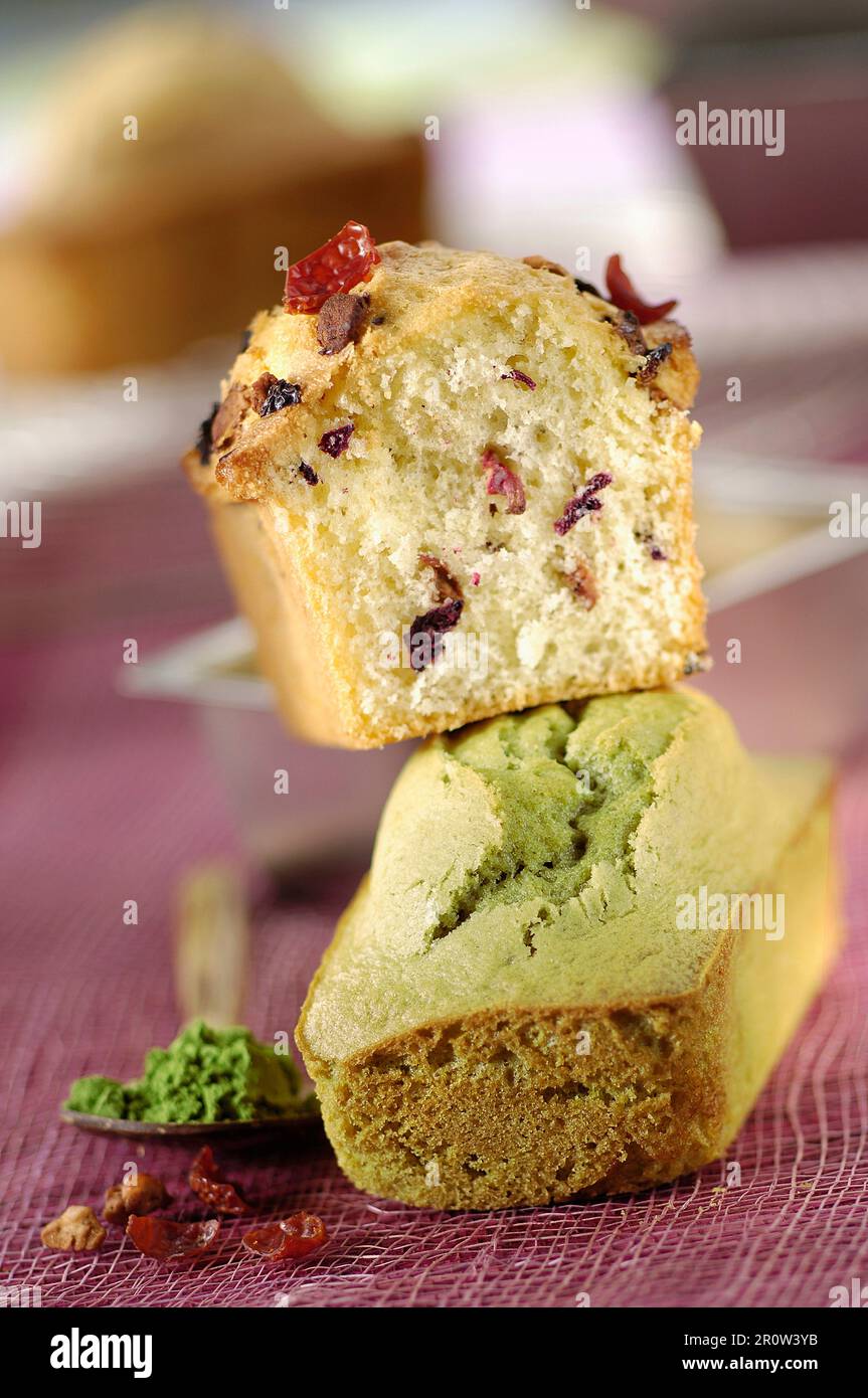 Mini tea flavoured cakes Stock Photo - Alamy