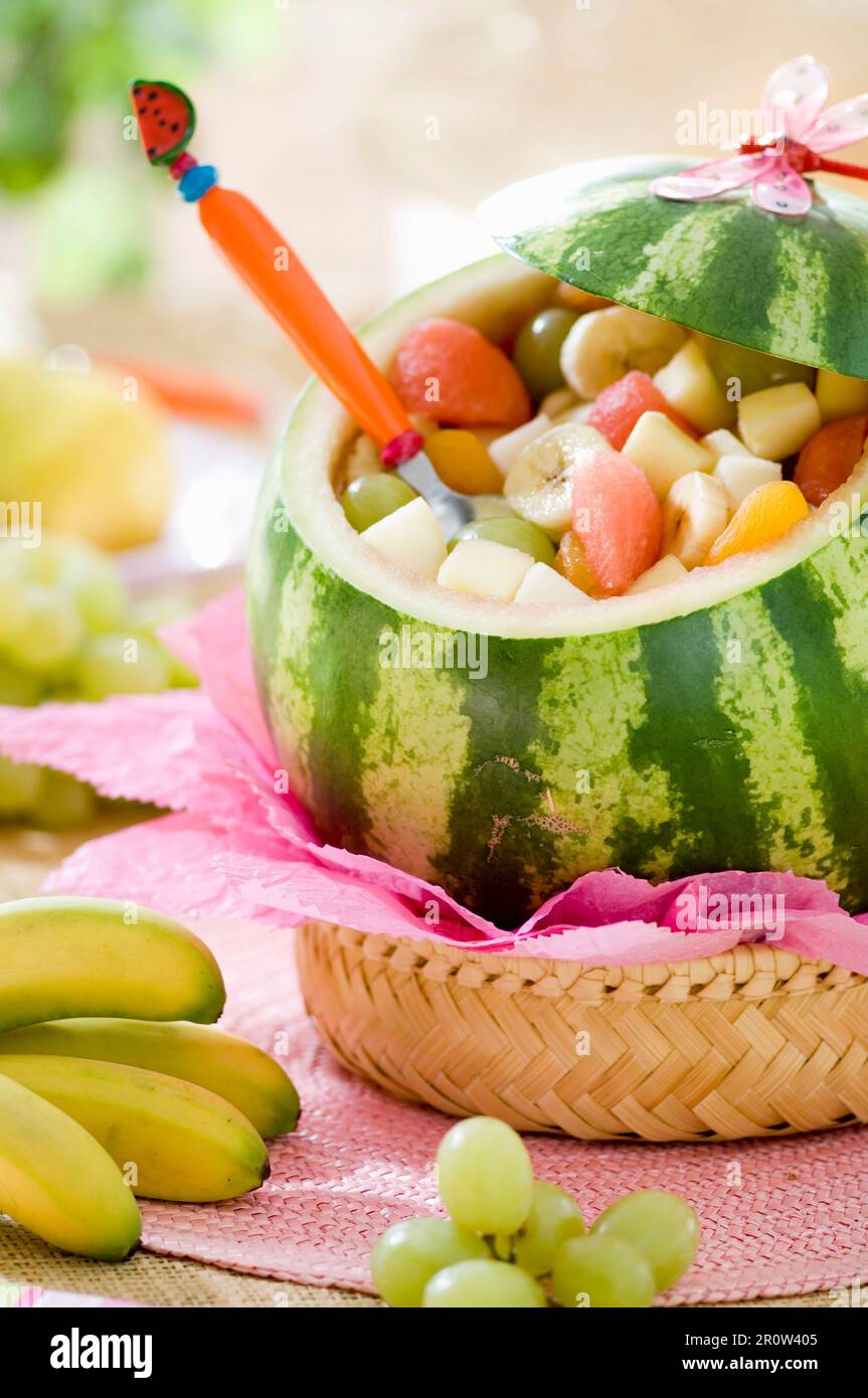 Watermelon birthday party hi-res stock photography and images - Alamy