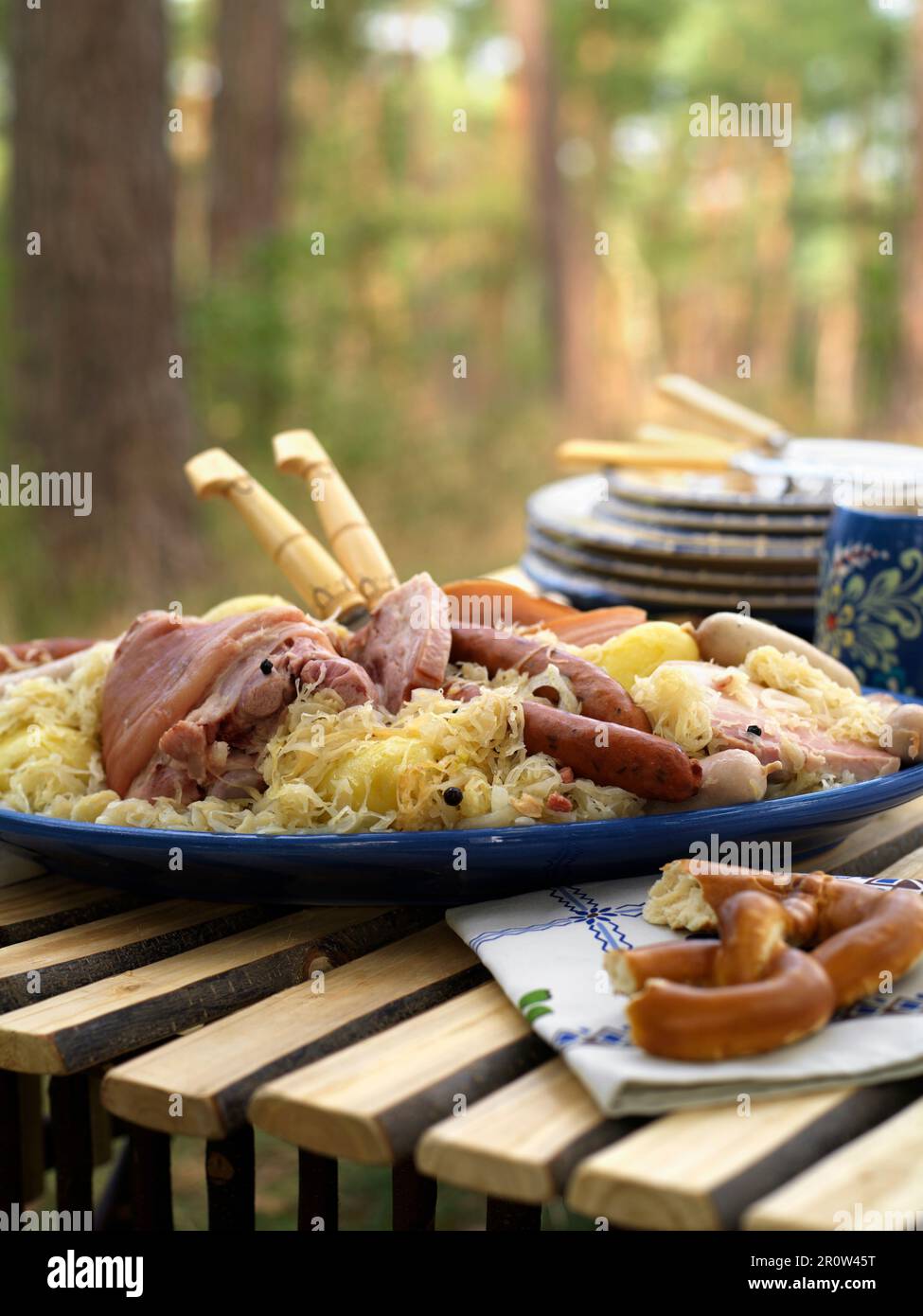 Choucroute bratwurst hi-res stock photography and images - Alamy