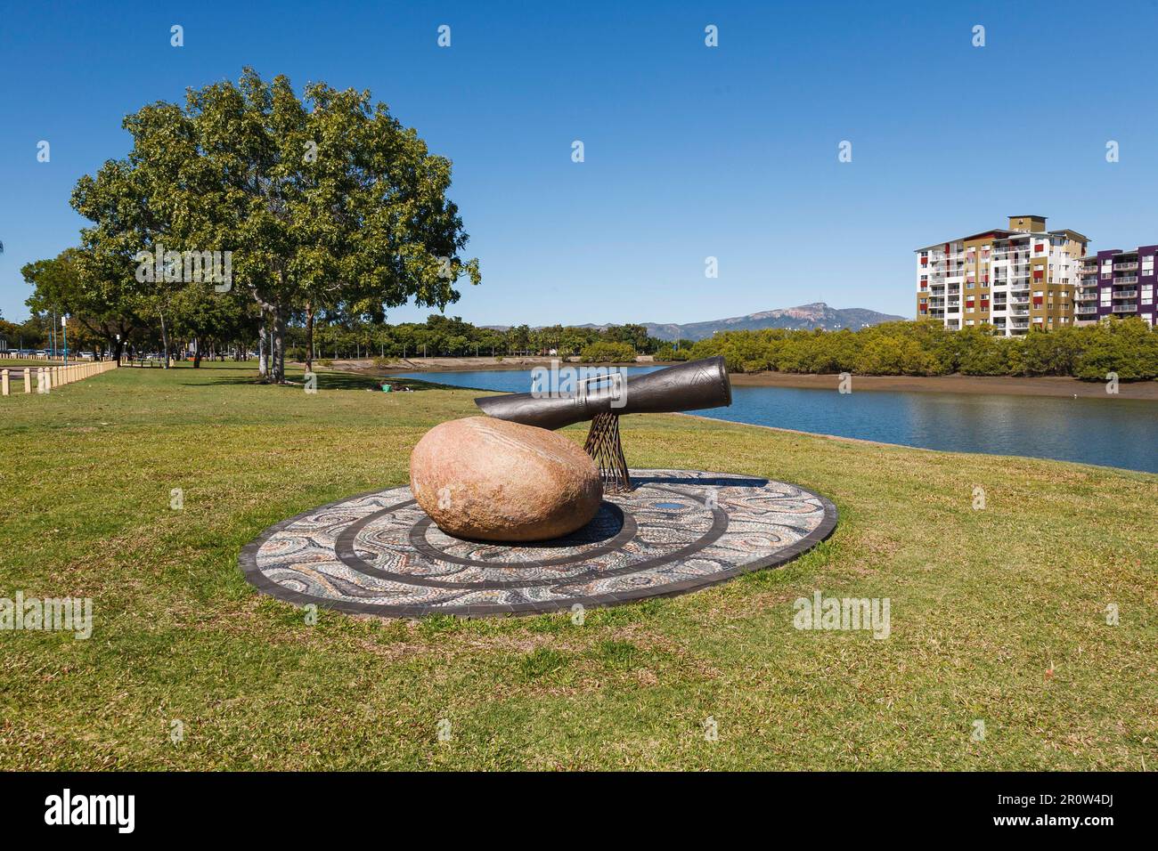 Eddie Mabo Monument, Townsville, Queensland Stock Photo - Alamy