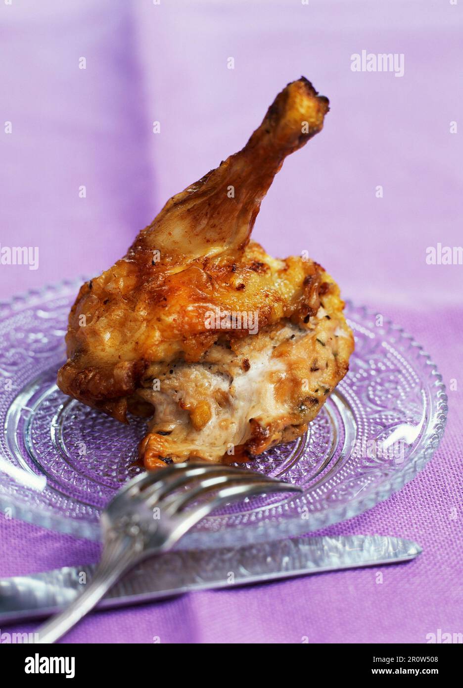Chicken thighs with cheese hi-res stock photography and images - Alamy