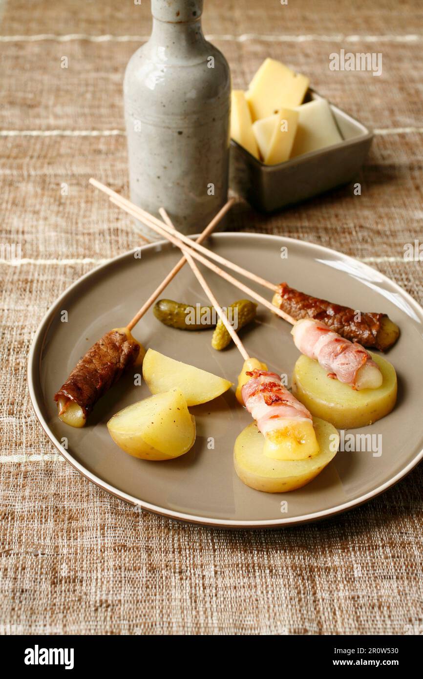 Raclette utensil hi-res stock photography and images - Alamy