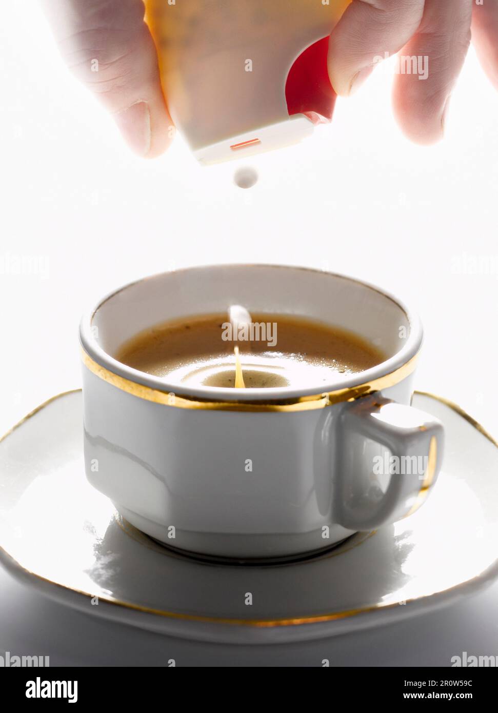 Artificial sweetener cafe hi-res stock photography and images - Alamy