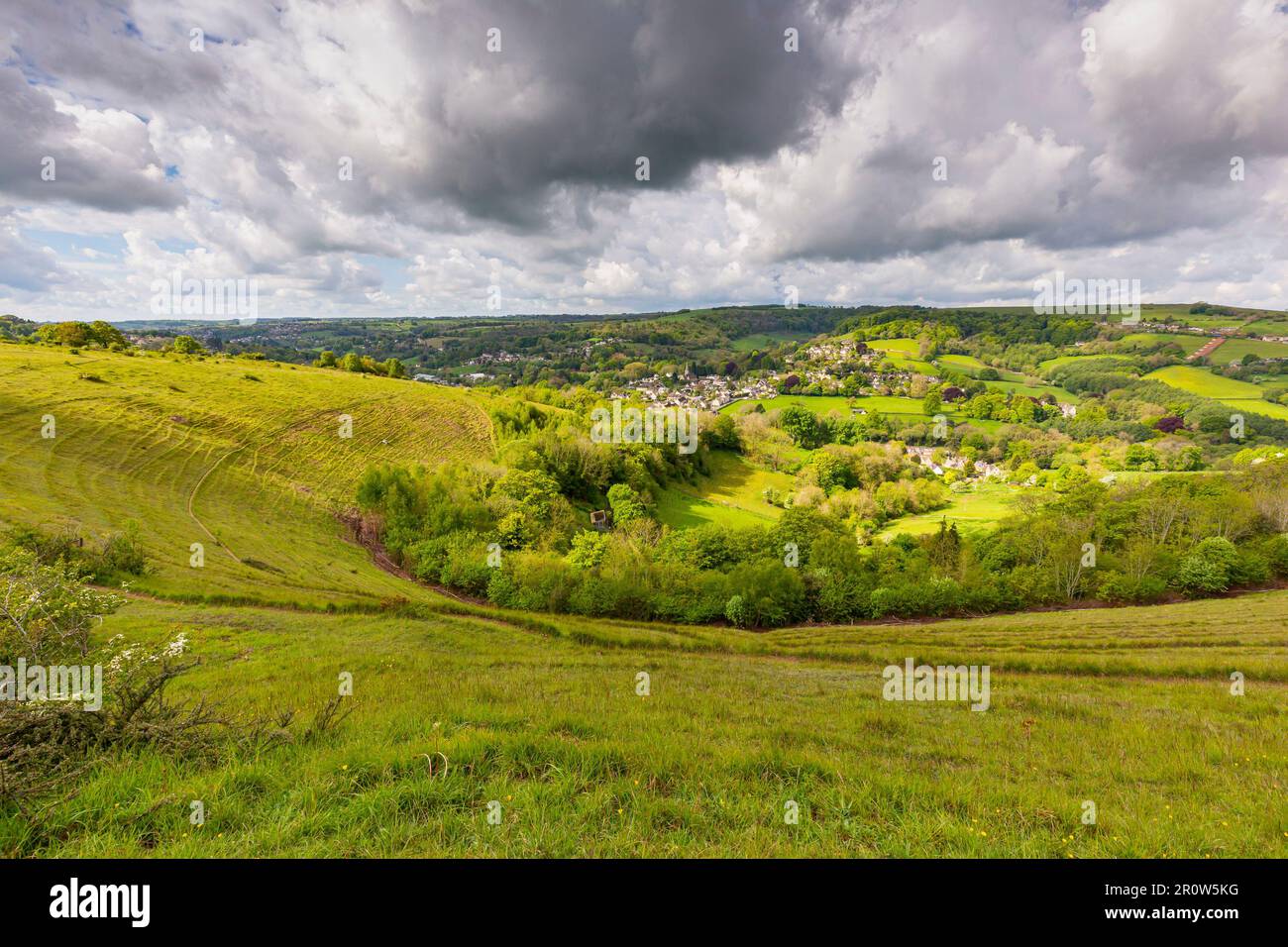 Undated handout file photo issued by the National Trust of the view of ...