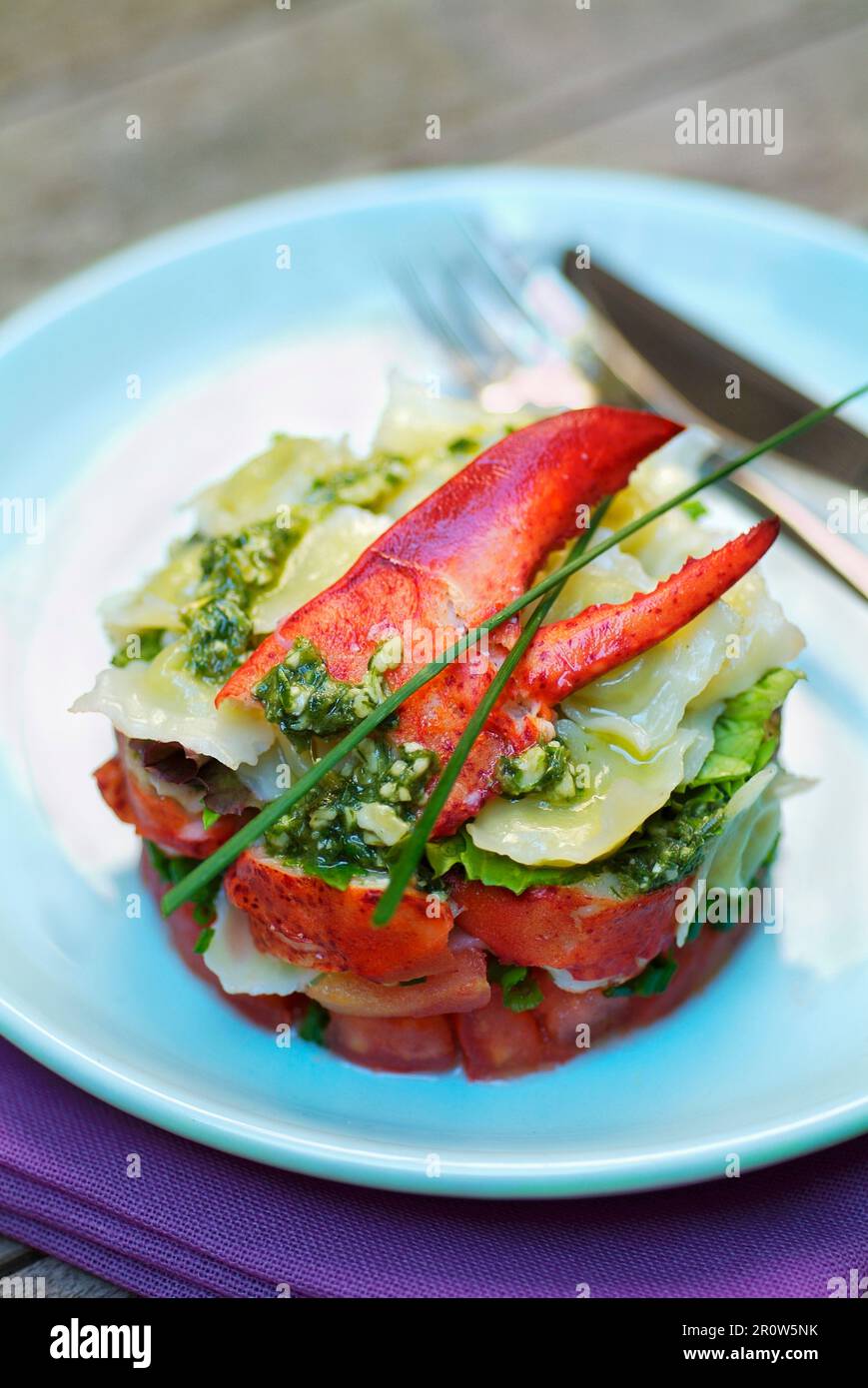 Lobster timbale hi-res stock photography and images - Alamy
