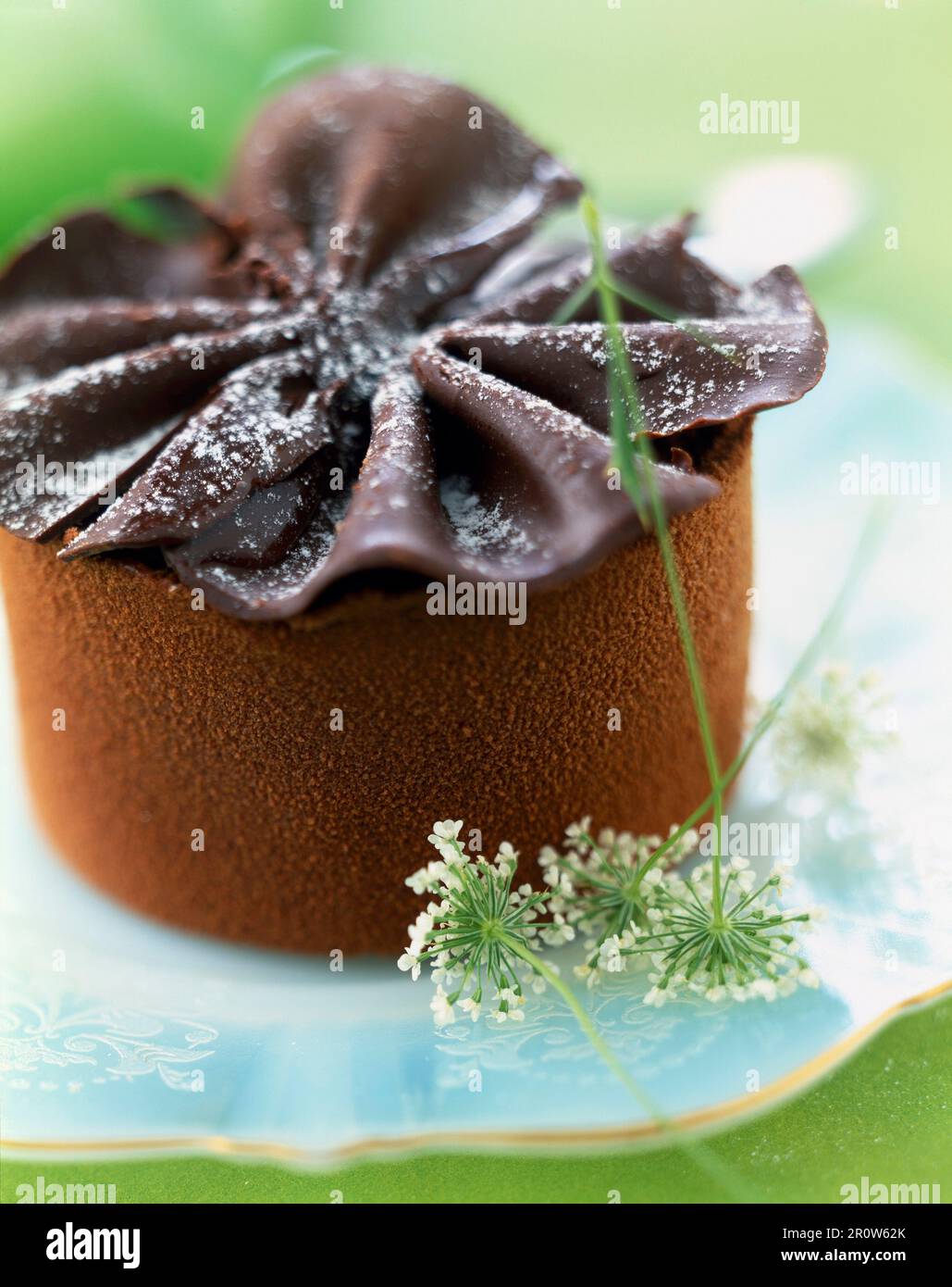 Moist chocolate dessert Stock Photo - Alamy