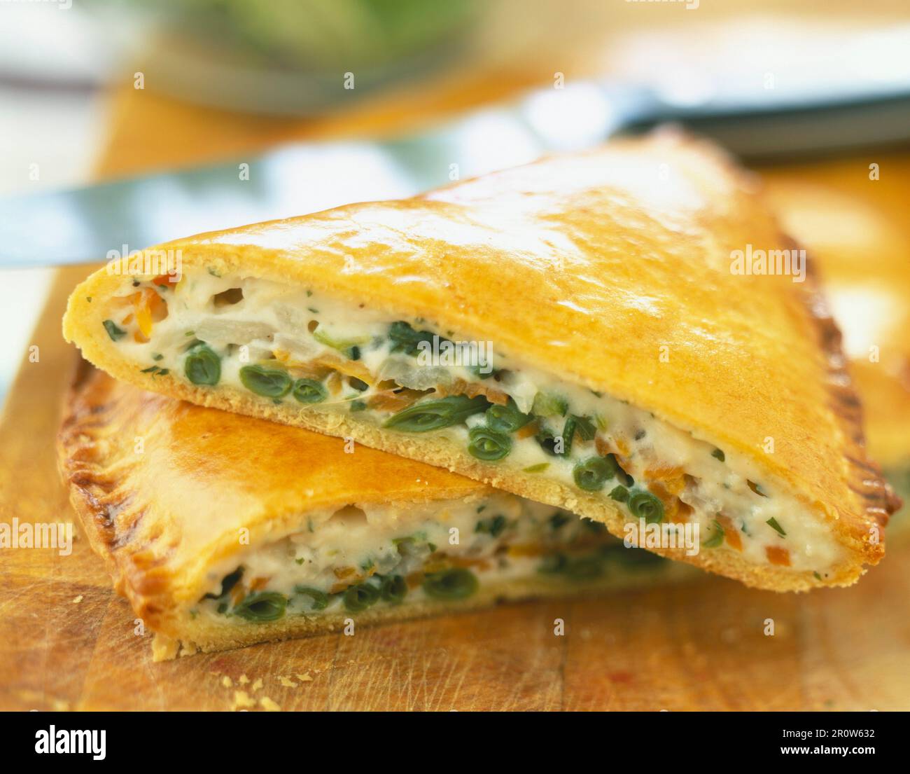 Vegetable savoury Strudel Stock Photo - Alamy
