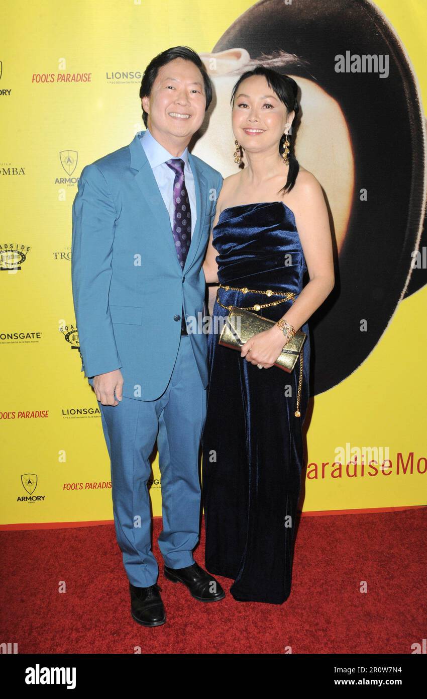 Ken jeong tran jeong arrivals hi-res stock photography and images - Alamy