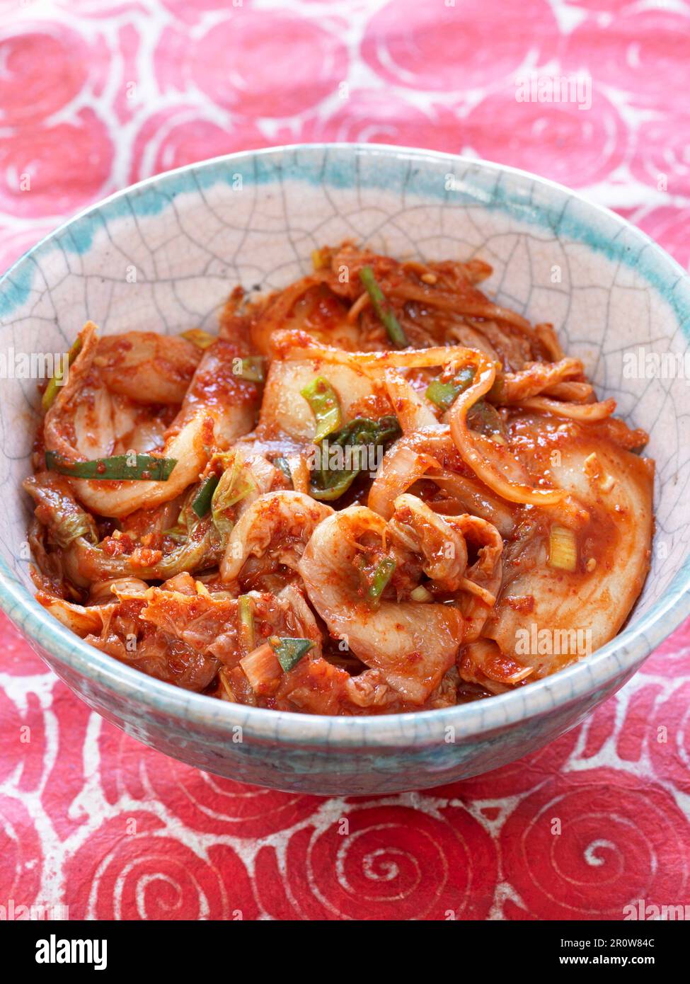 Korean kimchi with chinese cabbage Stock Photo - Alamy