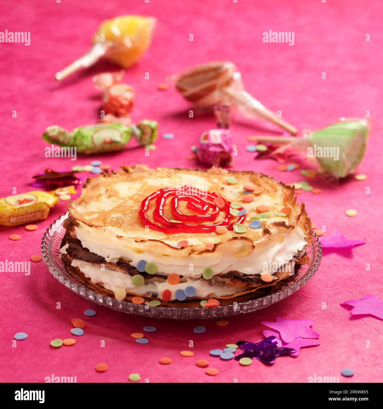 Pancake torte hi-res stock photography and images - Alamy