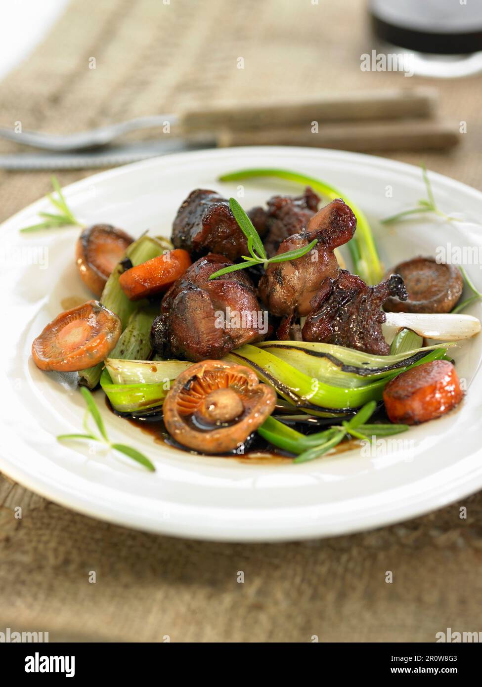 Wild brown stew fungus mushroom hi-res stock photography and images - Alamy