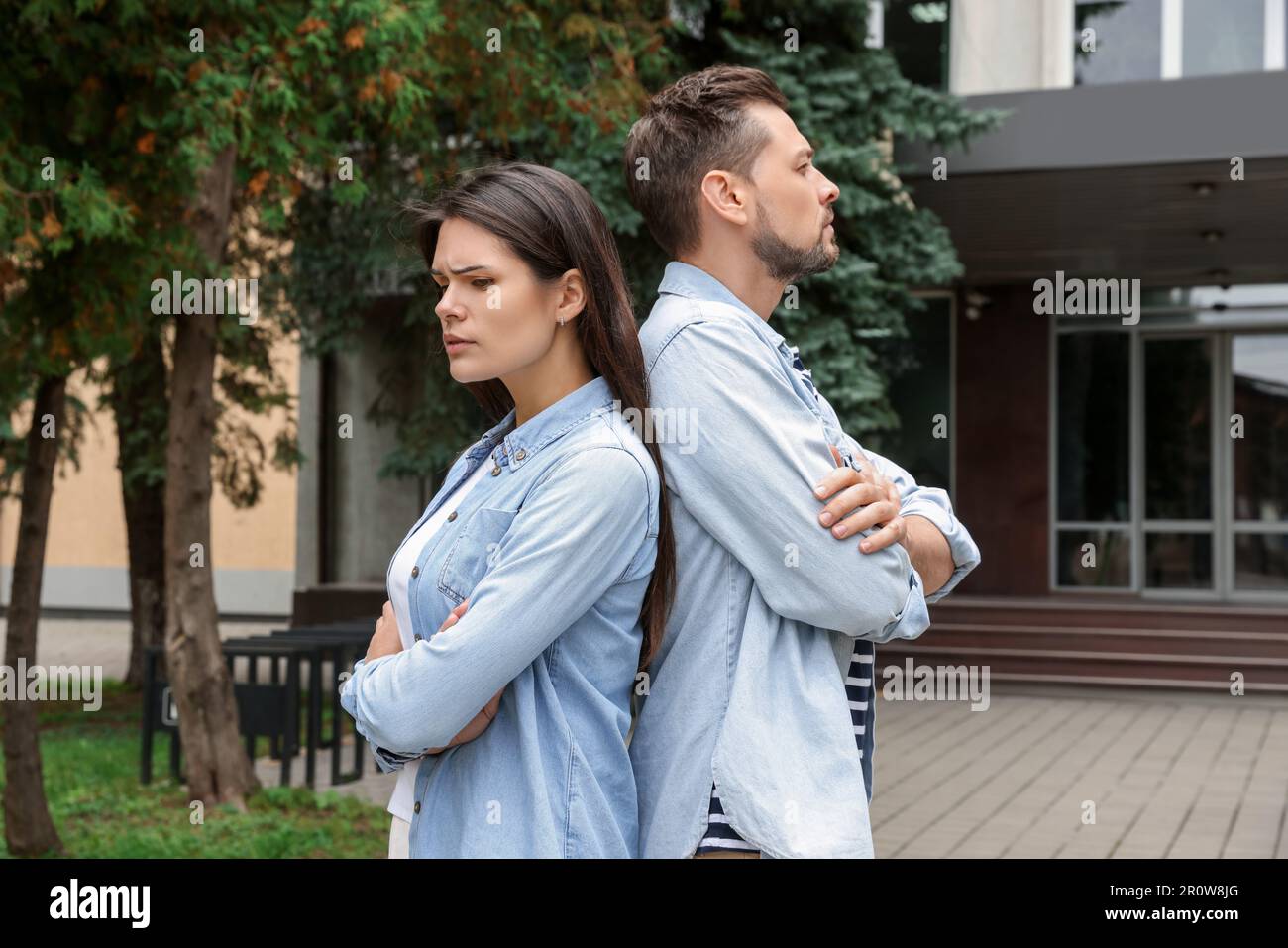 Upset arguing couple in hi-res stock photography and images - Alamy