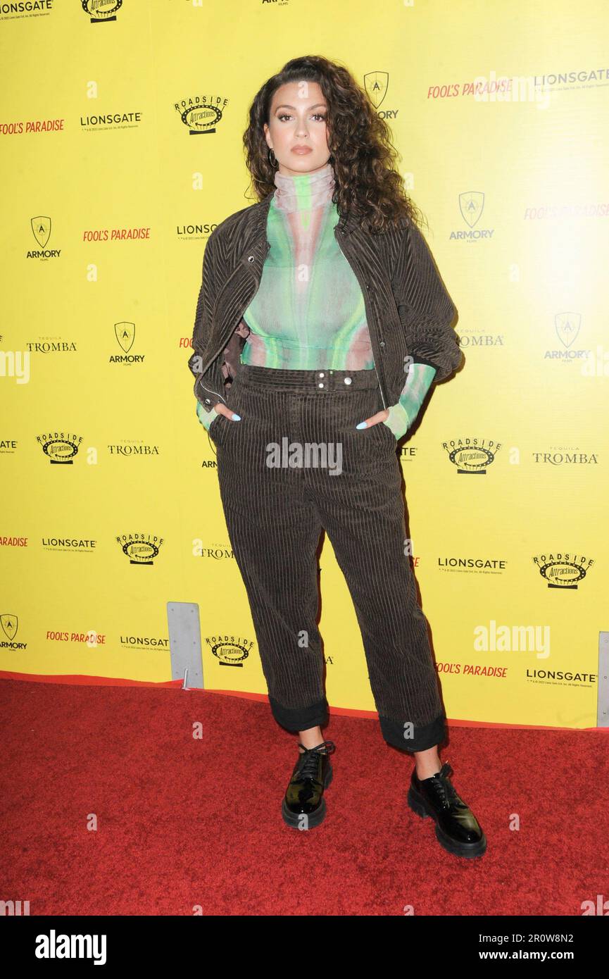 Los Angeles, CA. 9th May, 2023. Tori Kelly at arrivals for FOOL'S ...