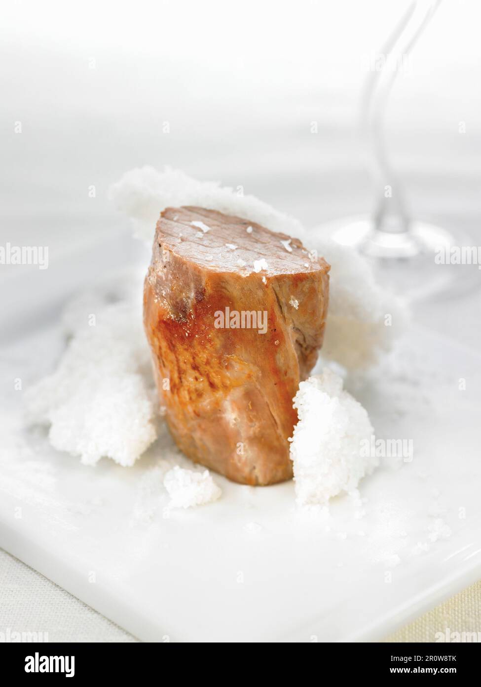 Spanish pork fillet in salt crust Stock Photo - Alamy