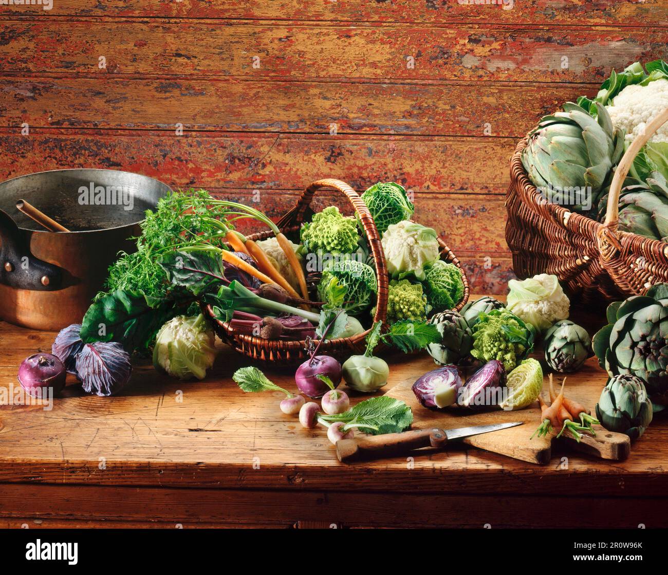 Selection of mini vegetables Stock Photo - Alamy